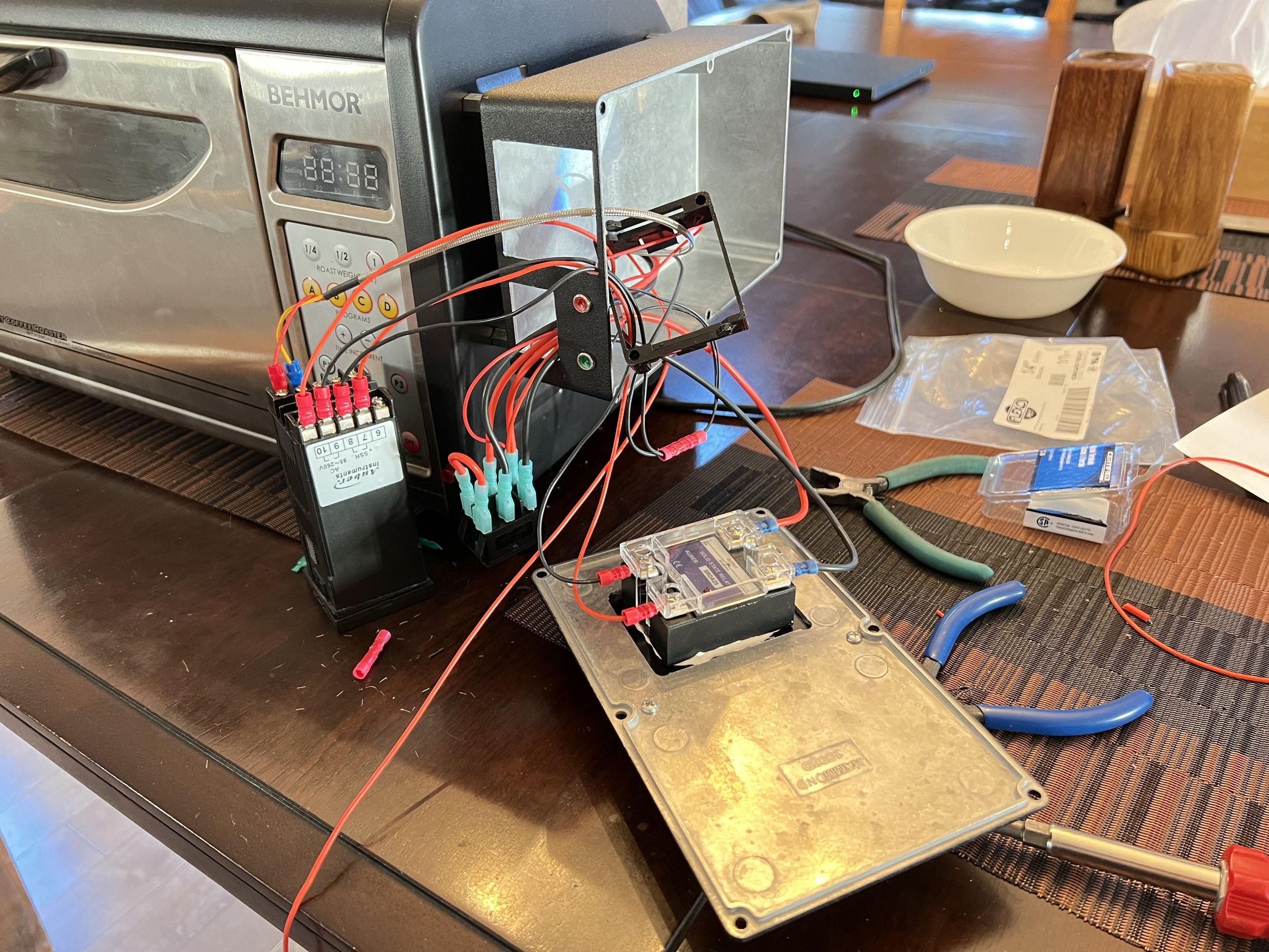 Behmor 1600 Coffee Roaster PID Temperature Controller : 7 Steps (with ...
