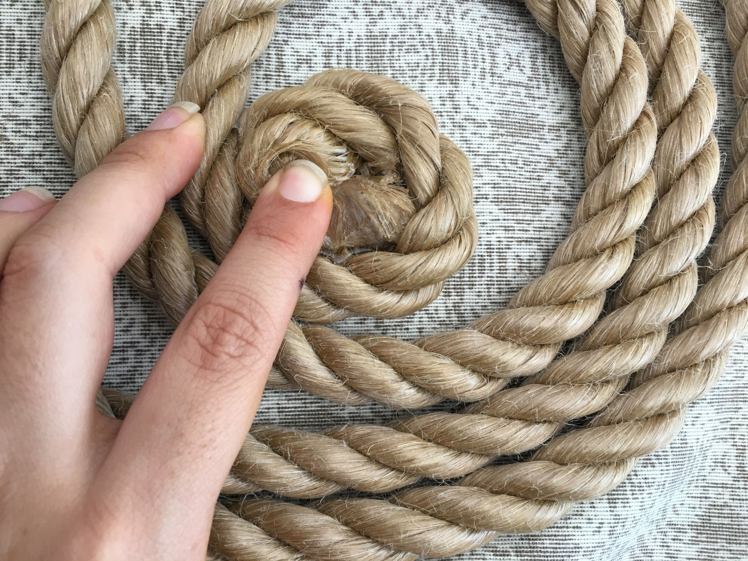 Rope Placemat : 4 Steps (with Pictures) - Instructables