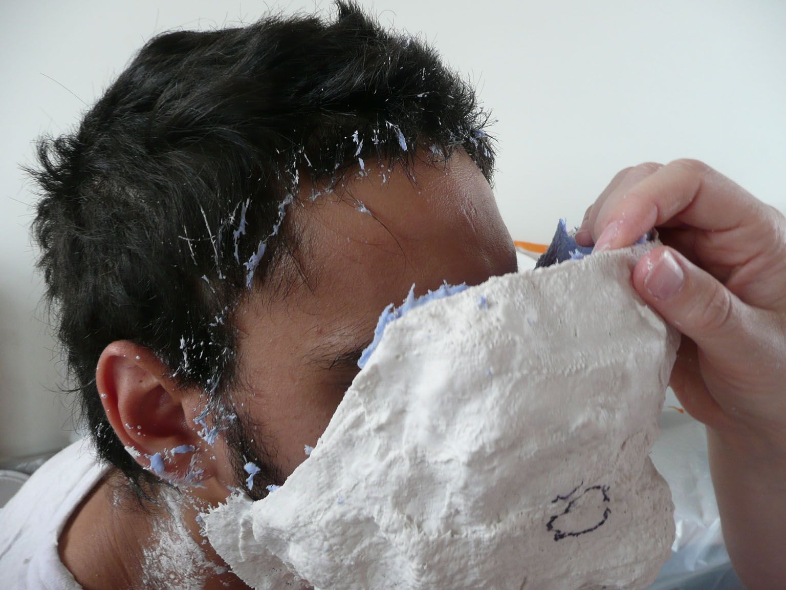 How to Cast a Face in Plaster : 11 Steps (with Pictures) - Instructables