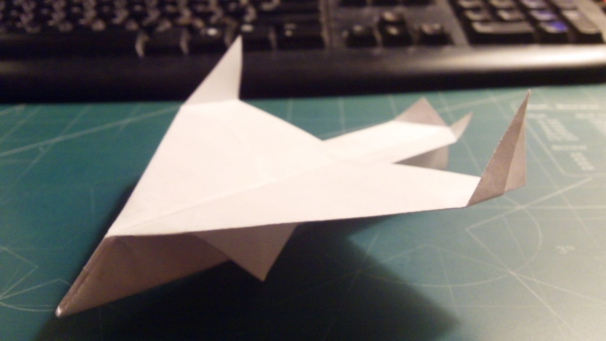 How to Make the Sparrowhawk Paper Airplane : 8 Steps - Instructables