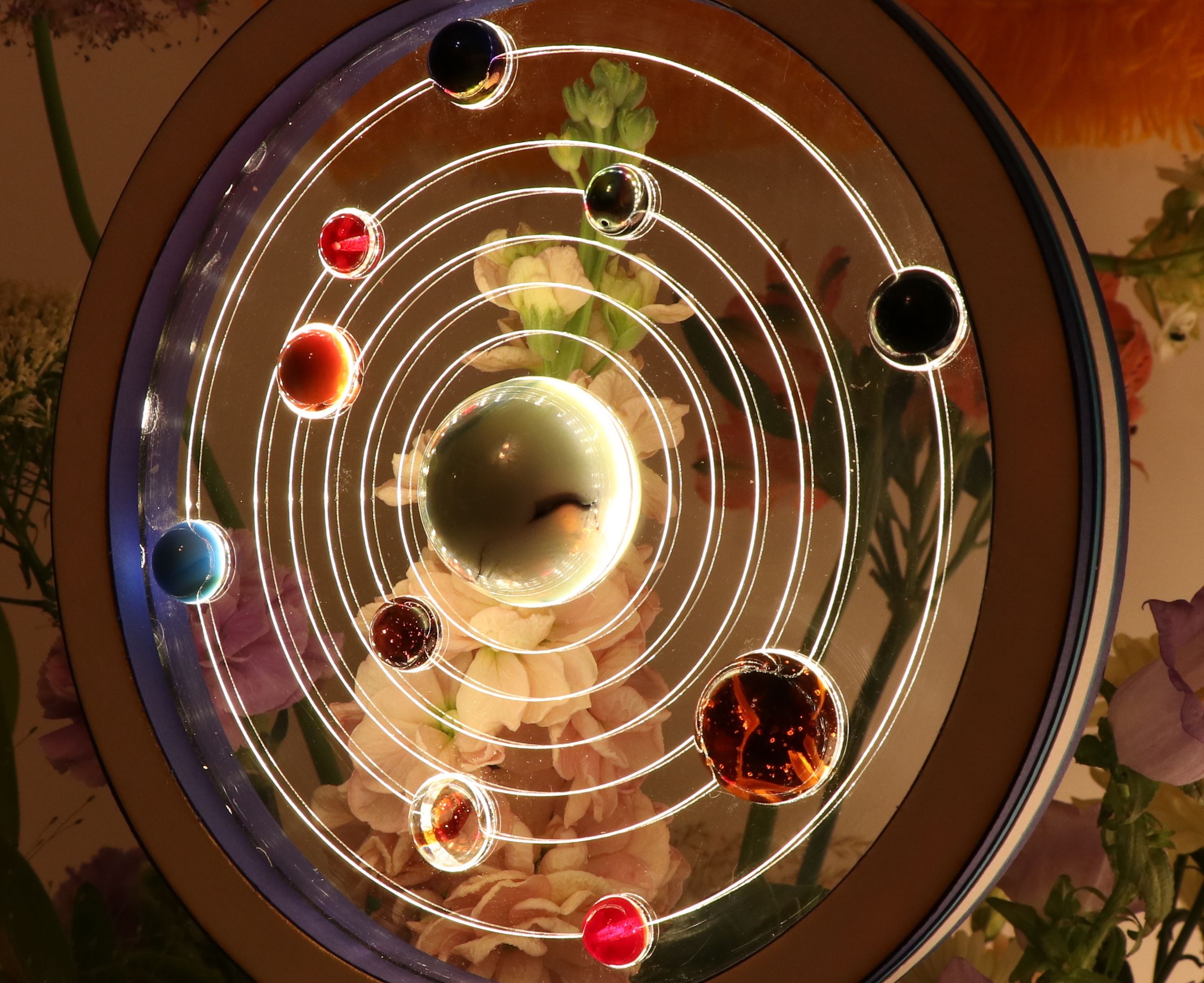 Solar System With Glass Marbles and Light : 5 Steps (with Pictures ...