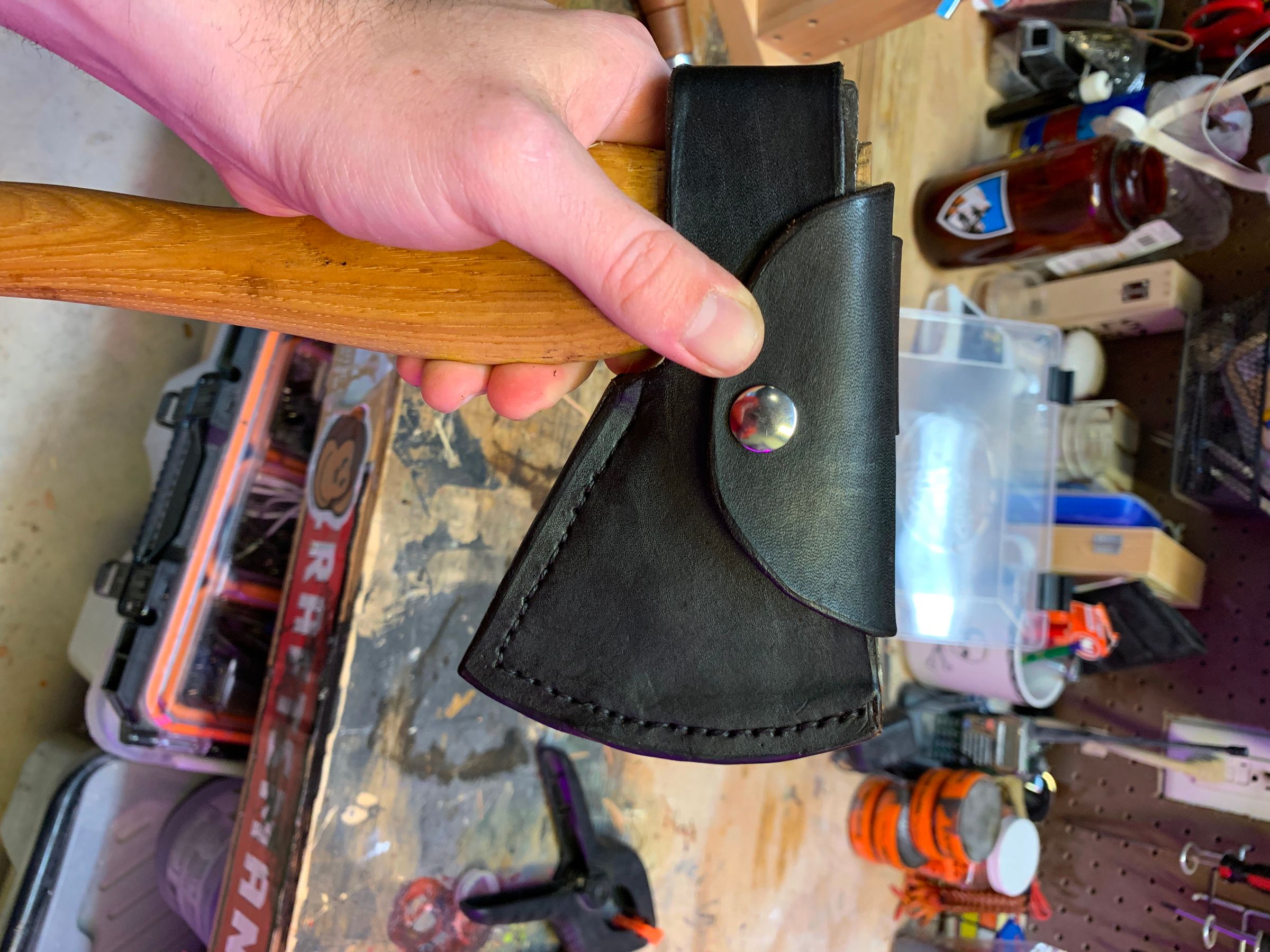 Leather Hatchet/Ax Sheath : 9 Steps (with Pictures) - Instructables