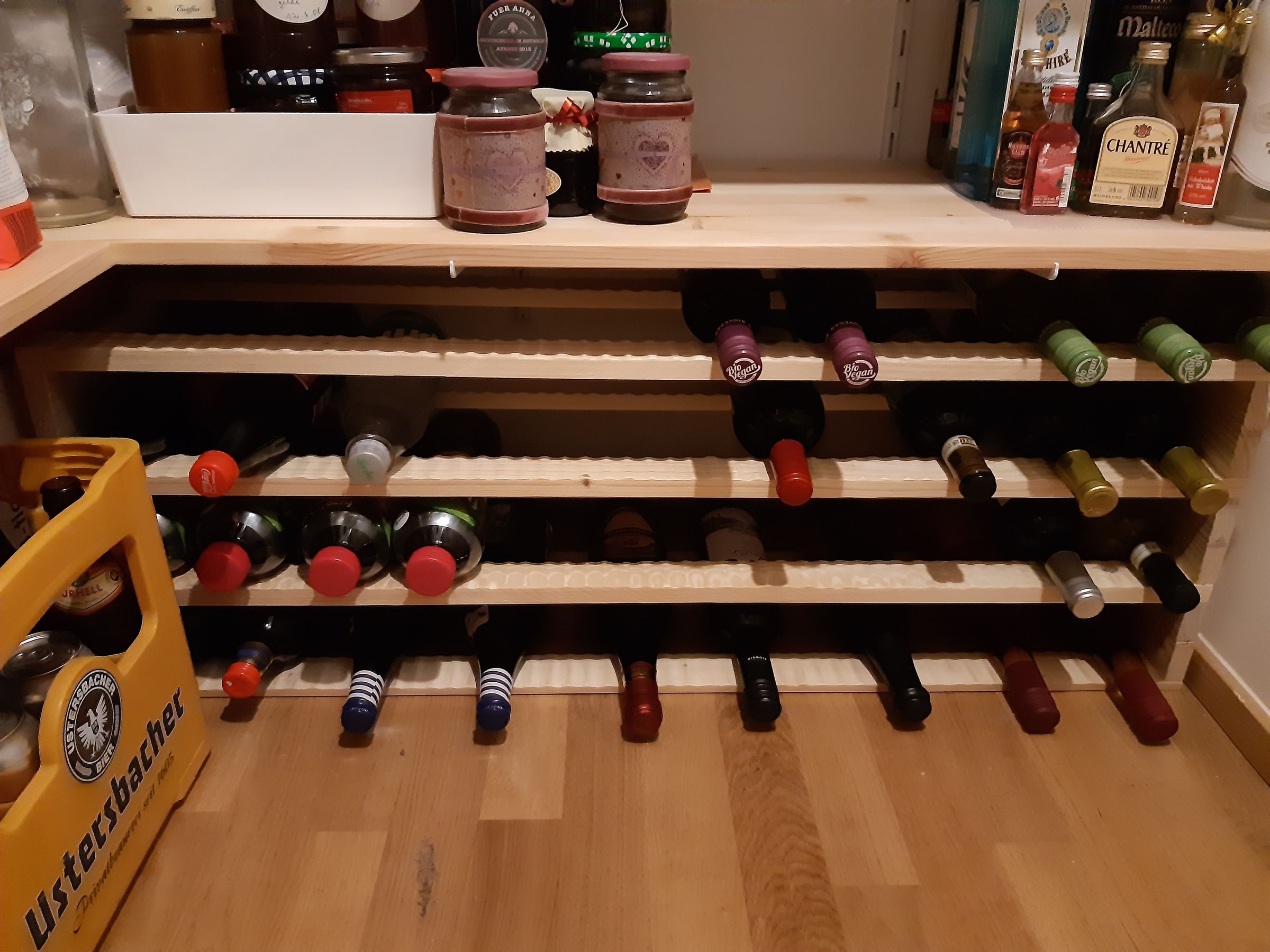 Cheap and Easy Wine Rack : 5 Steps (with Pictures) - Instructables