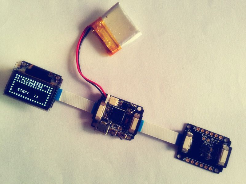 DIY Your Own Pedometer With Seeed Xadow Products : 3 Steps - Instructables