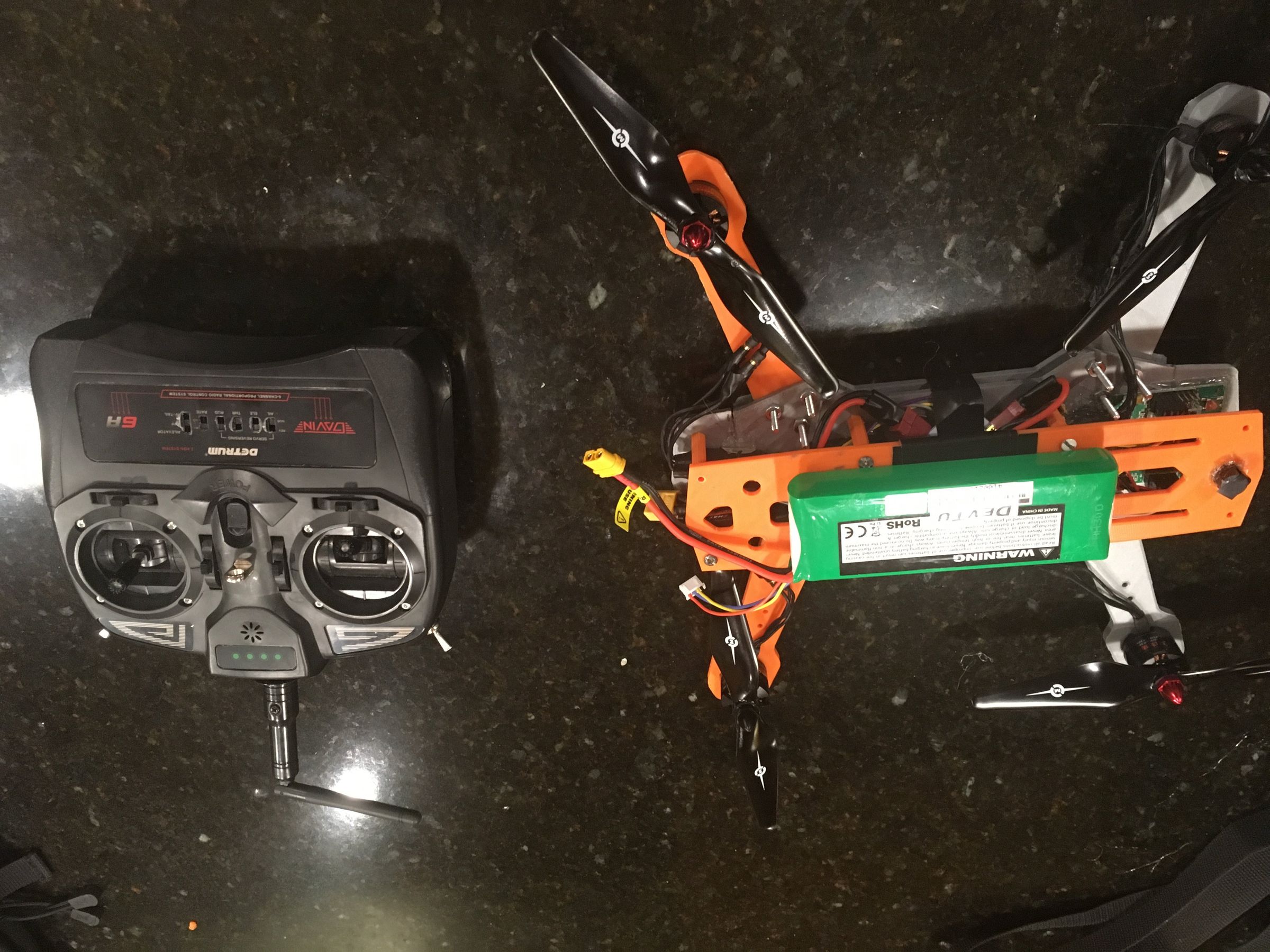 Make an H Quadcopter With 3D Printing : 14 Steps (with Pictures ...