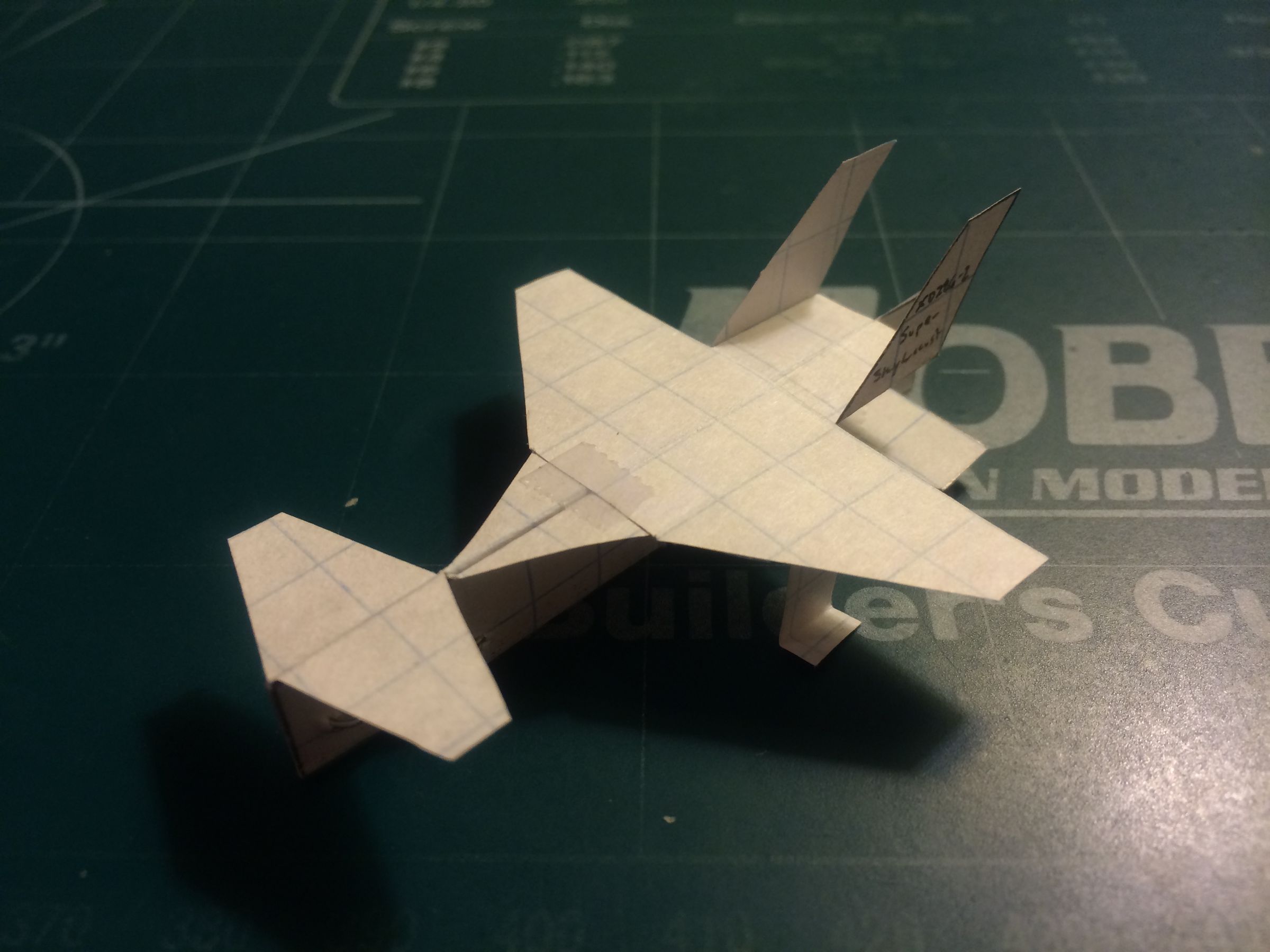 How to Make the Super SkyLocust Paper Airplane : 5 Steps - Instructables