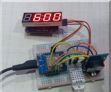 Build Your SPIFFS Temperature Logger & Led Clock - Instructables