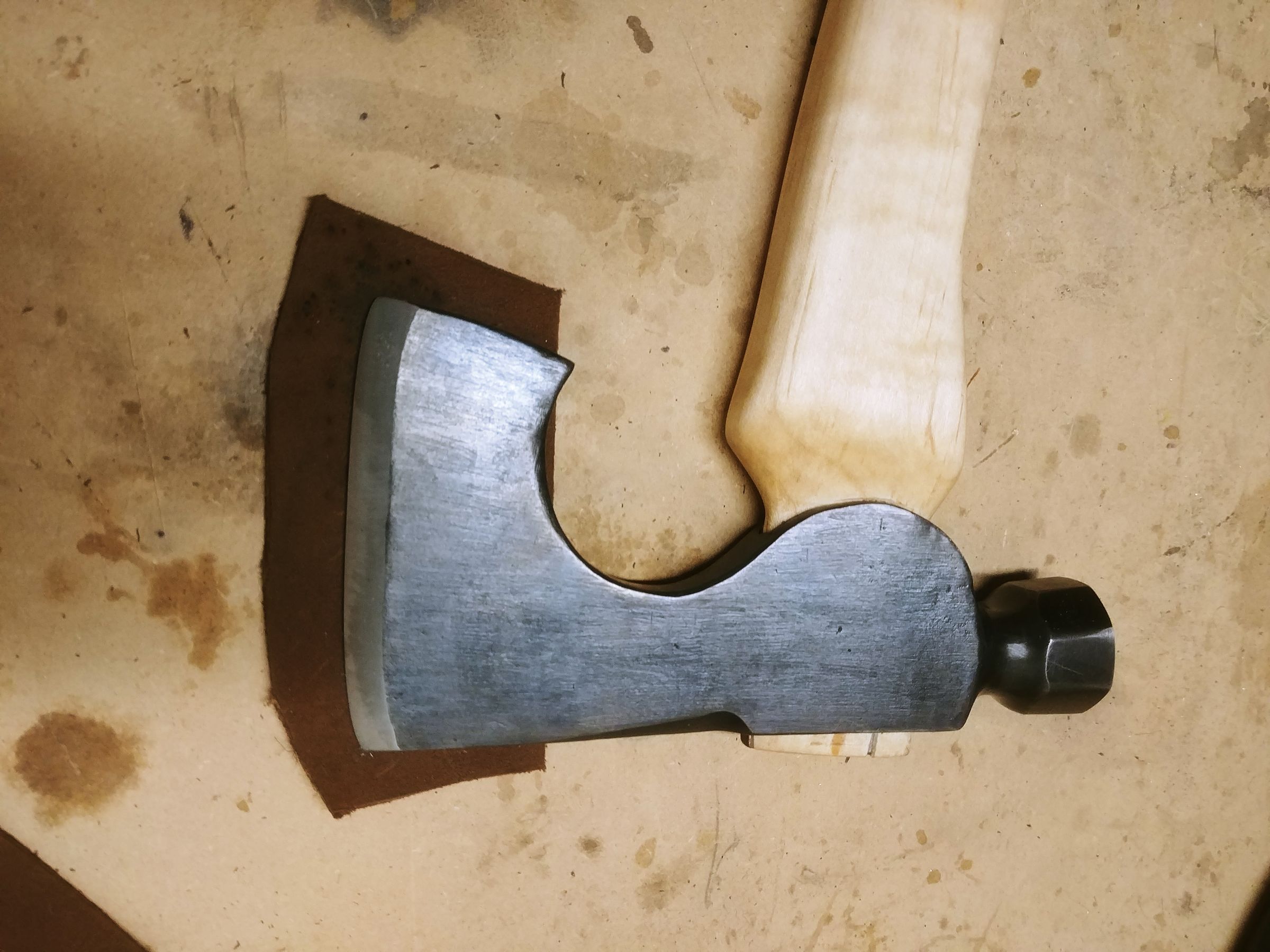 Turn an Old Hatchet Head Into a Bearded Hatchet : 10 Steps (with ...