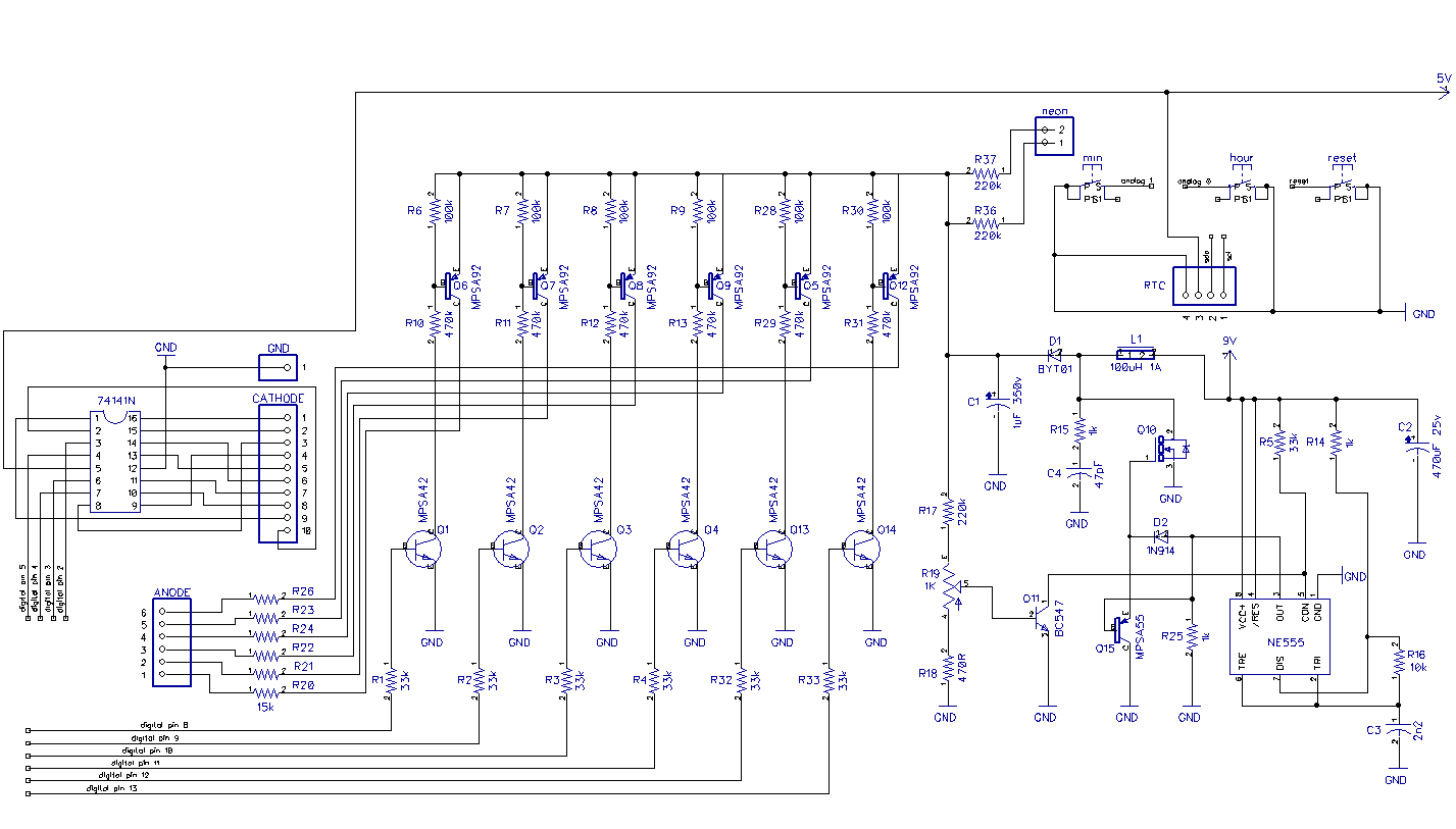 Simple User-adjustable DIY Nixie Clock : 25 Steps (with Pictures ...