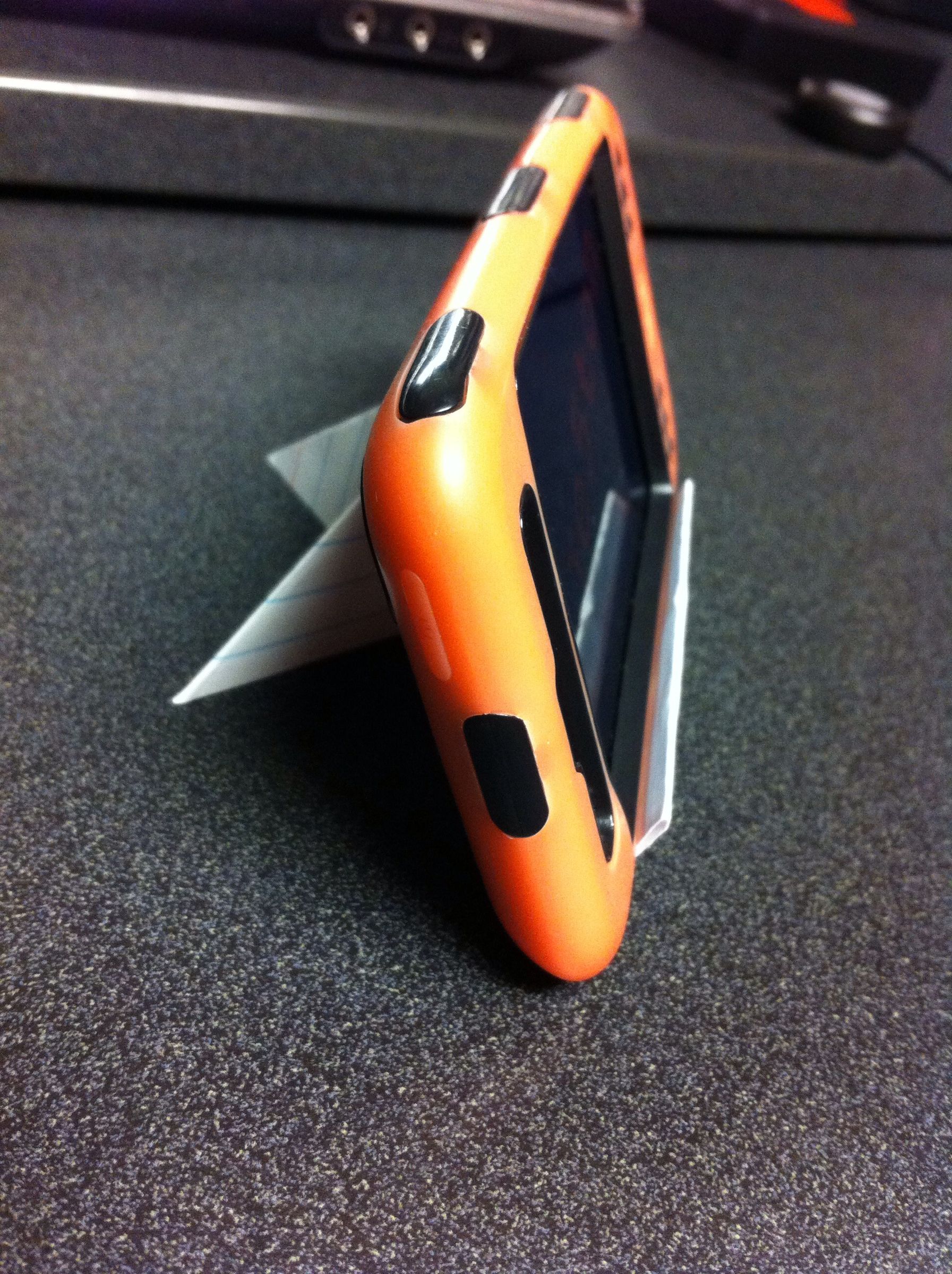 Index Card IPod/iPhone Stand : 7 Steps - Instructables