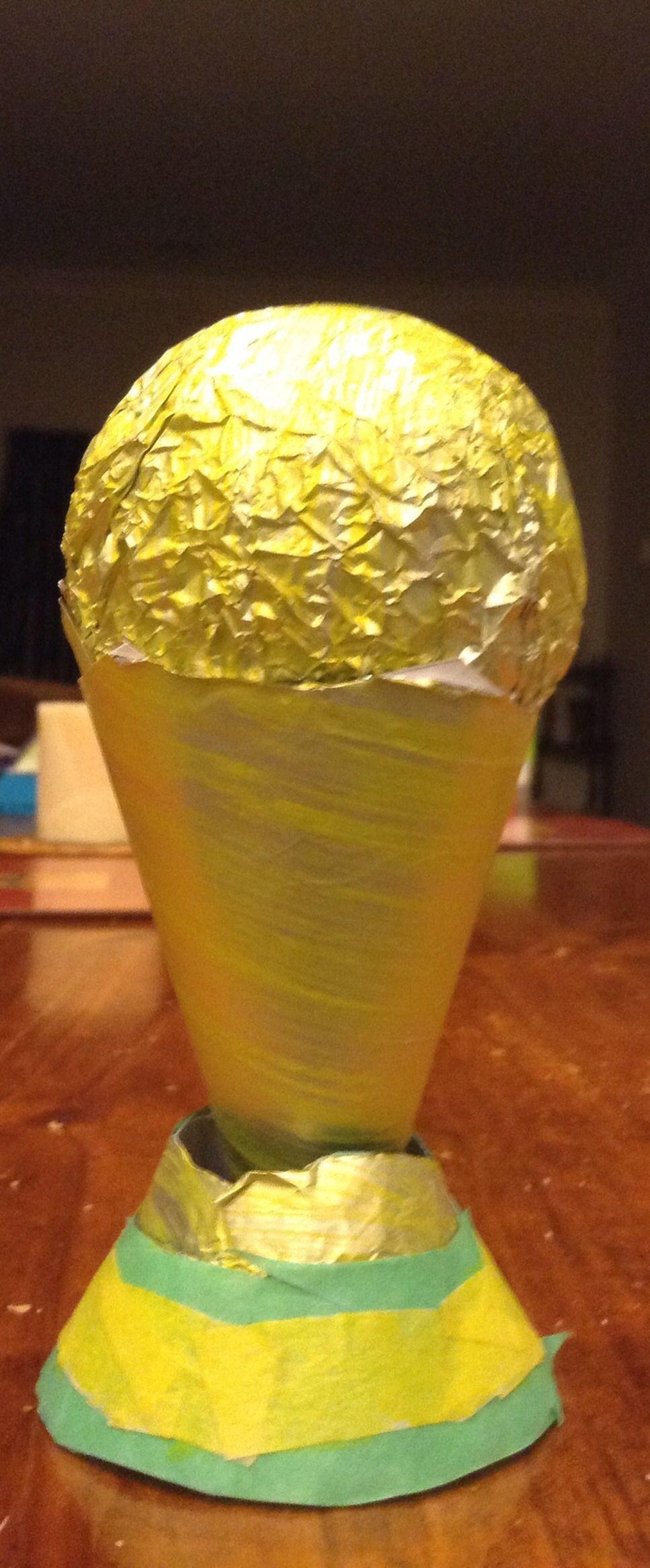 Easy Fifa World Cup Trophy : 8 Steps - Instructables