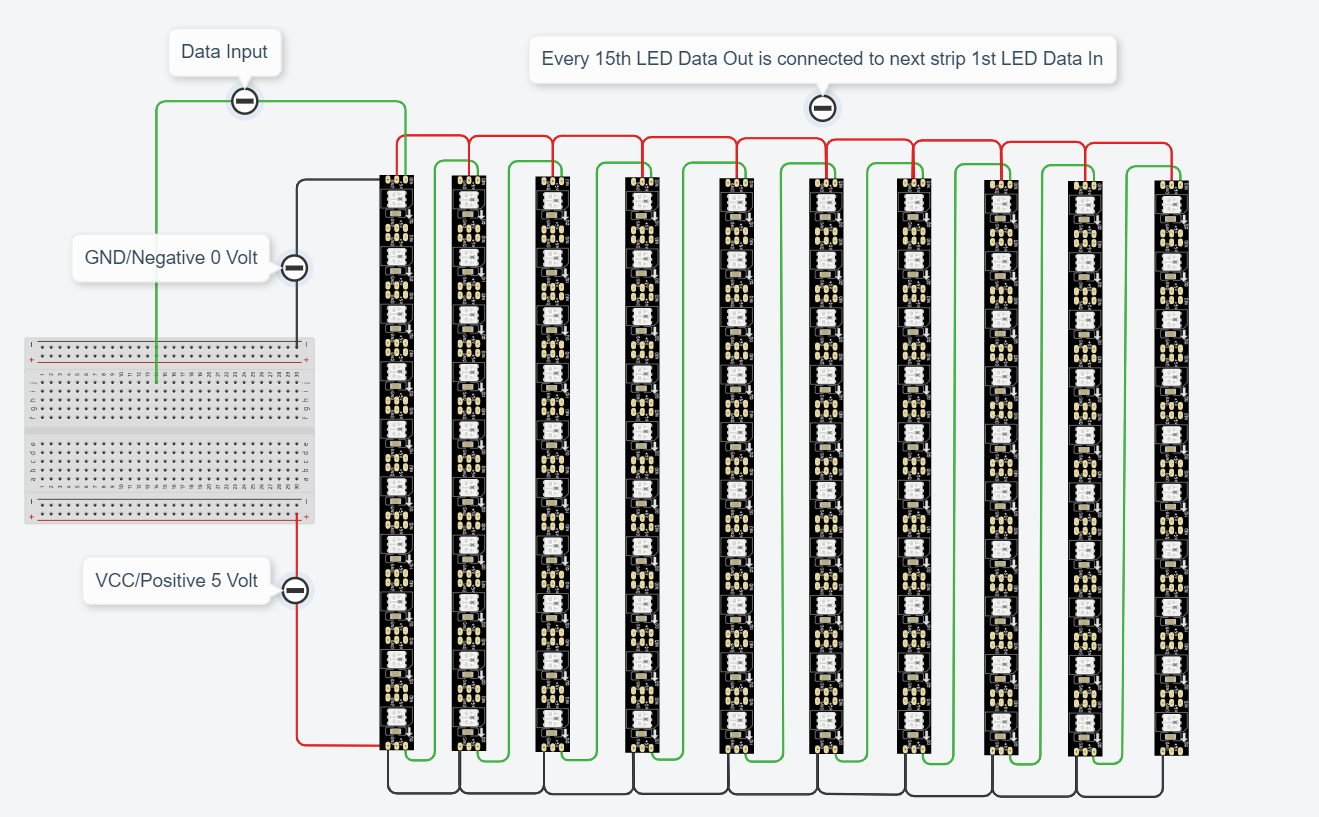 DIY Audio Reactive LED Matrix : 6 Steps - Instructables