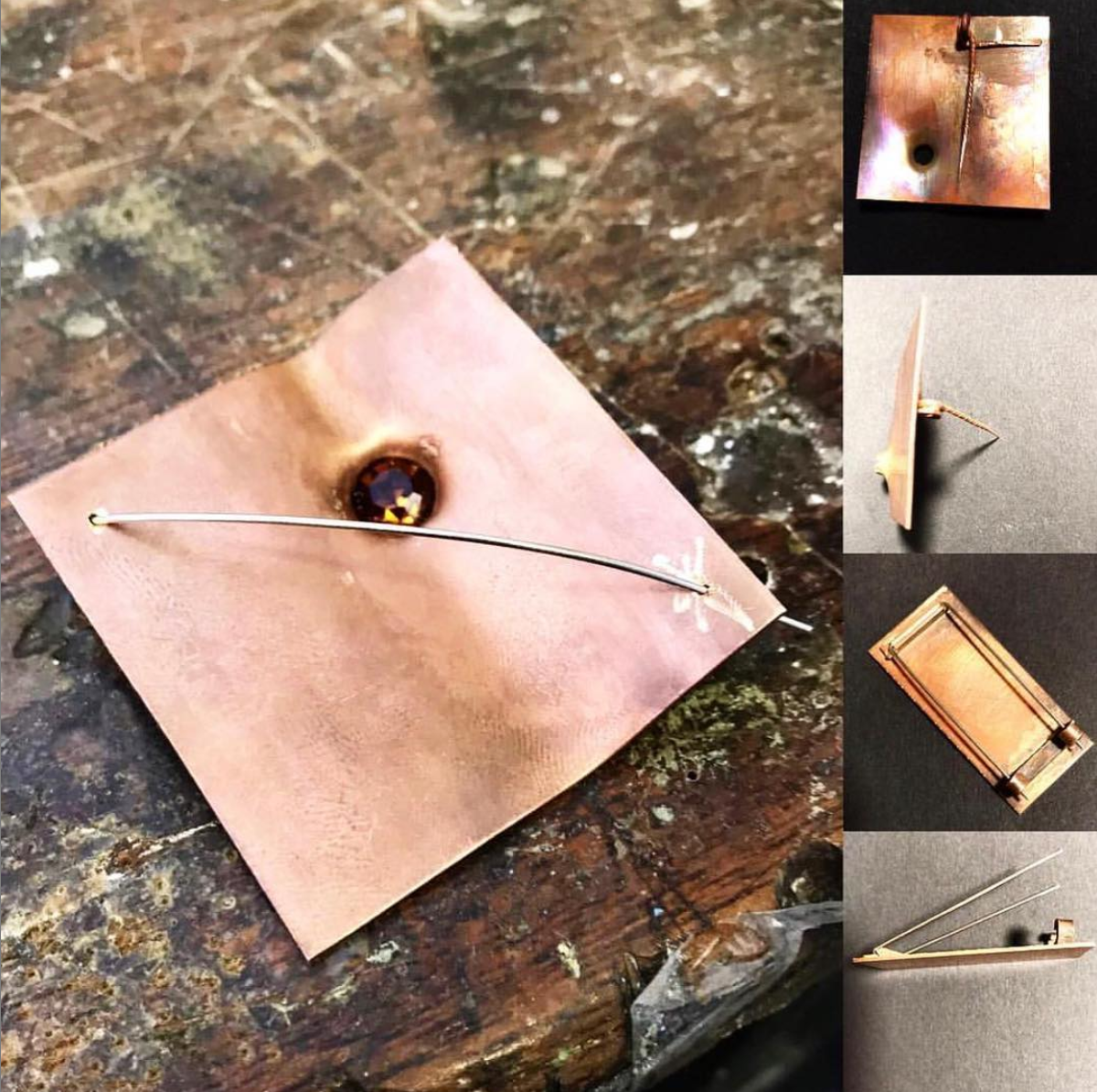 Punctured Brooch : 4 Steps - Instructables