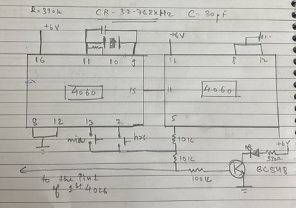 Digital 12 Hrs Clock From Digital Logic IC | Without Microcontroller ...