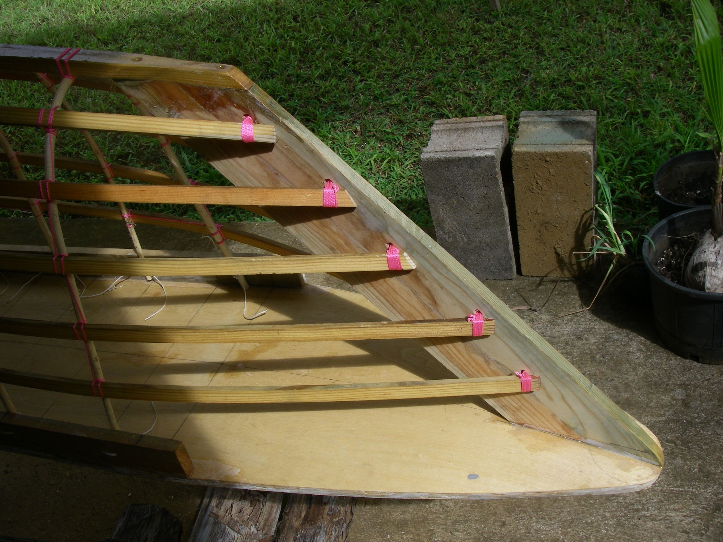 Sailing Canoe Chapter 5: Hull Frame Finishing : 9 Steps (with Pictures ...