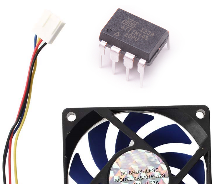 Arduino Attiny Fan Or Any Dc Motor Pwm Speed Controller 3 Steps Instructables 5144