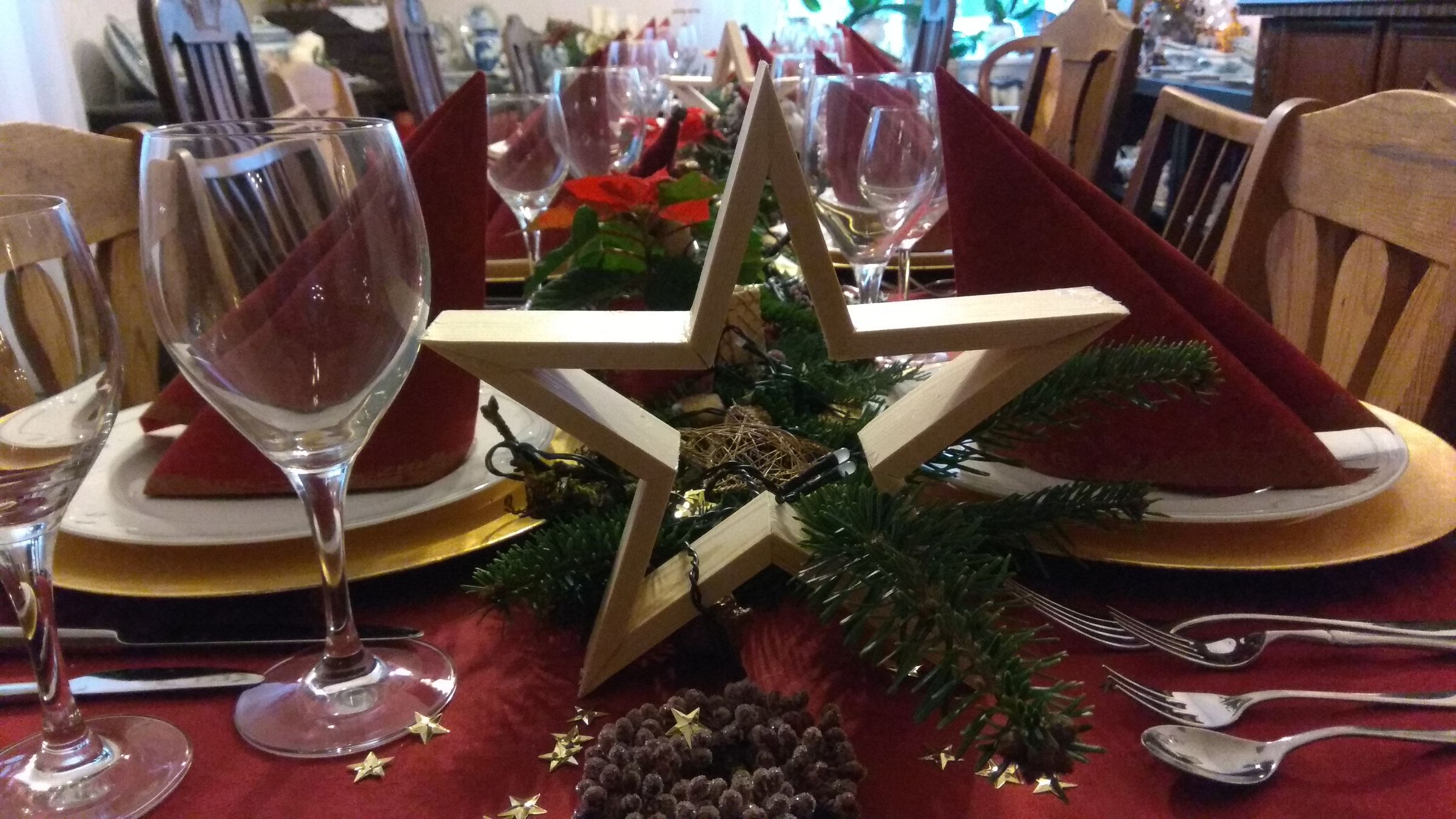 Chritsmas Dinner Table Decorative Stars : 4 Steps (with Pictures ...