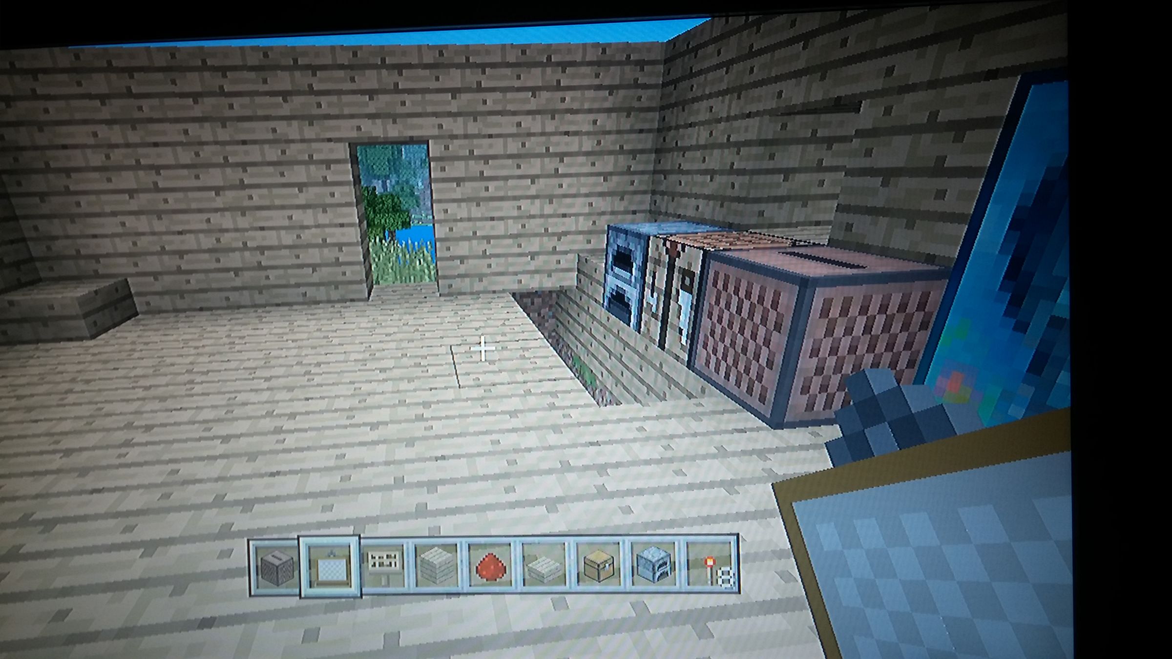 Minecraft - Easy Completely Hidden Stairs With Secret Lever. : 7 Steps ...