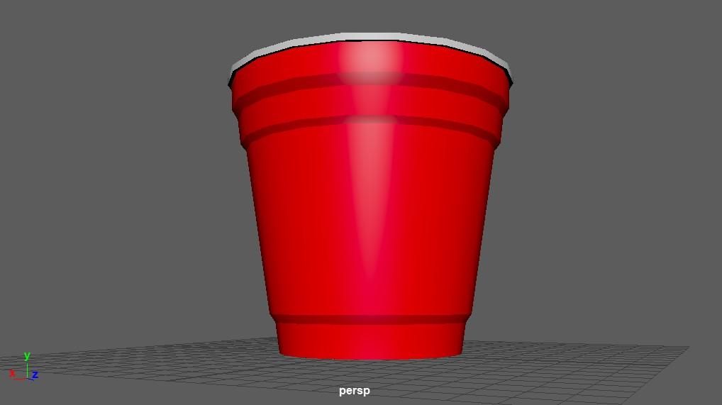 How to Model a Simple 3D Plastic Cup in Autodesk Maya : 9 Steps (with ...