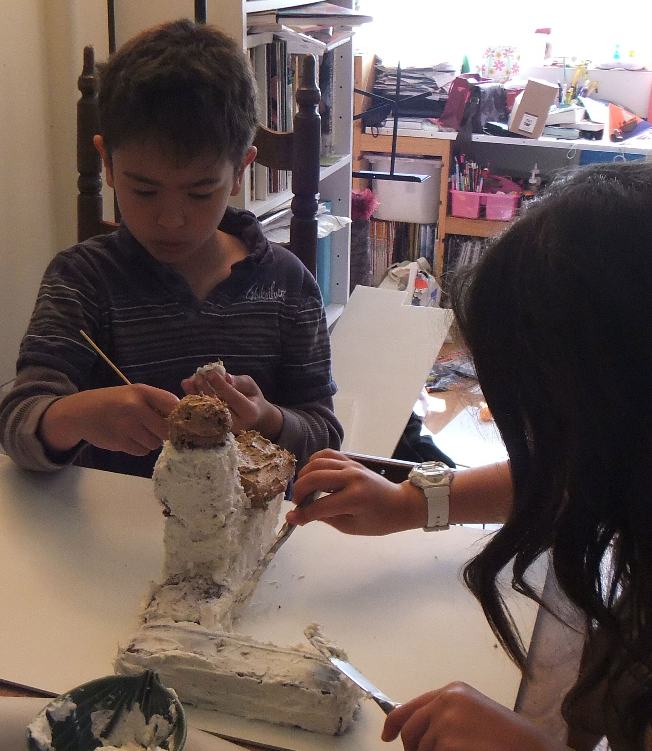 Cake Construction - Mission Santa Cruz, Mt. McKinley & Stone Quarry : 4 ...