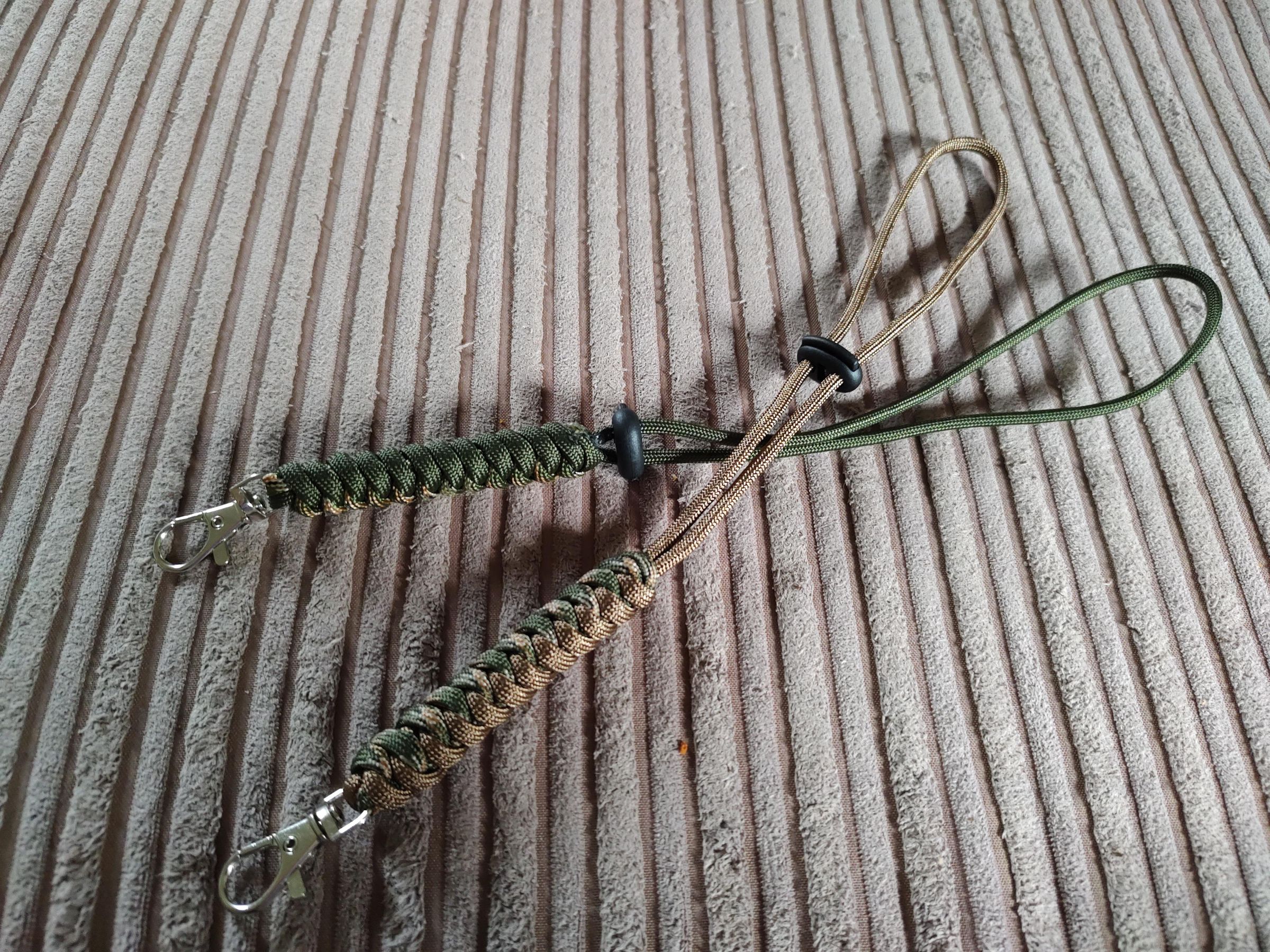 Paracord Wrist Lanyard Made With the Snake Knot : 7 Steps (with ...