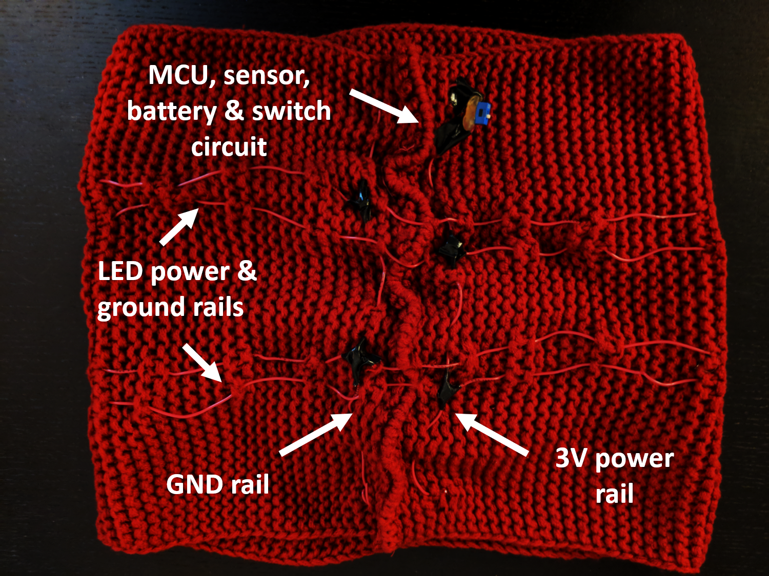 Electroweave - Woven Electronic Scarf : 4 Steps (with Pictures ...