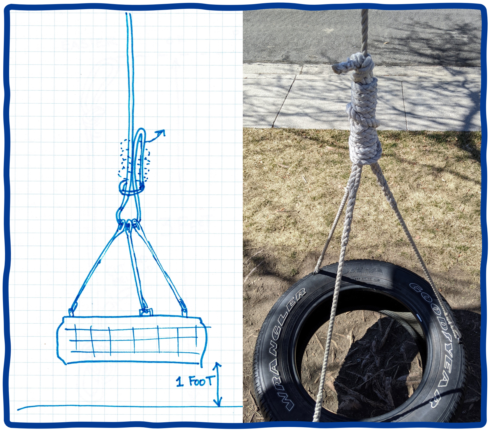 Ultimate Tire Swing : 7 Steps (with Pictures) - Instructables
