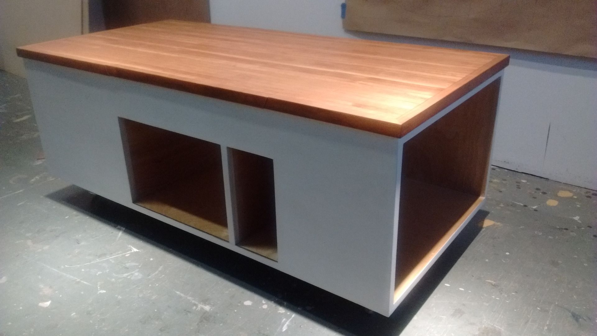 Coffee Table W/ Raising Top/compartment : 8 Steps (with Pictures ...