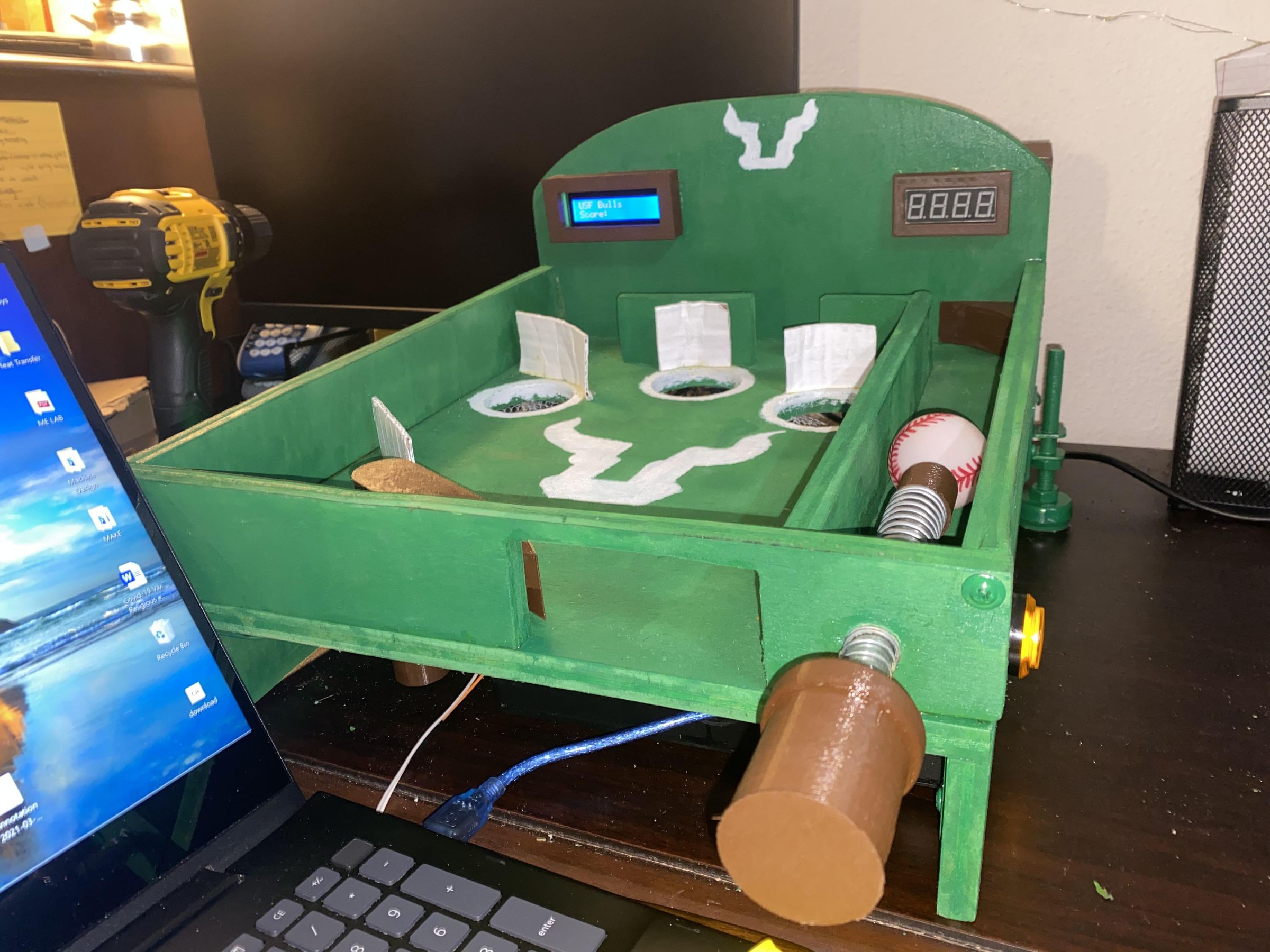 Baseball Arcade Game : 6 Steps (with Pictures) - Instructables