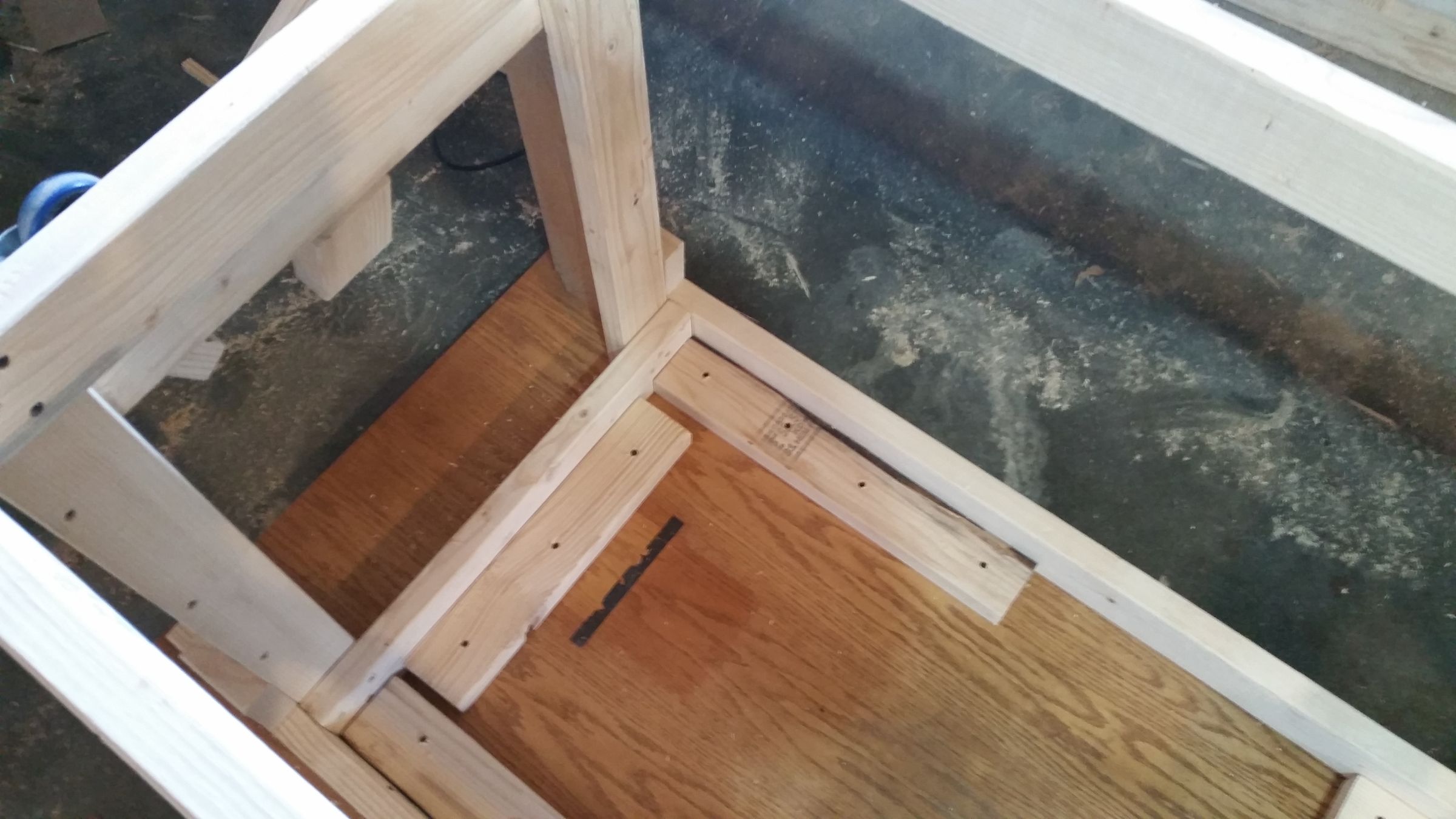 2x4 Work Bench With Nested Rolling Assembly Table : 10 Steps (with ...