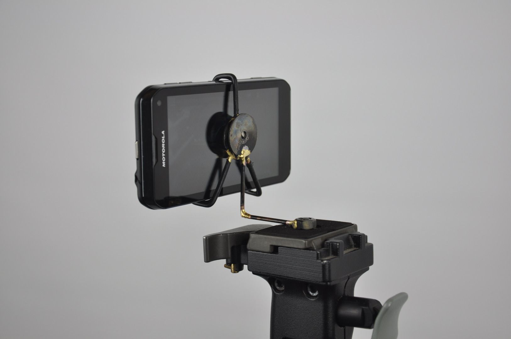 How to Make (Torch Braze) a Smart Phone Tripod Mount : 7 Steps ...