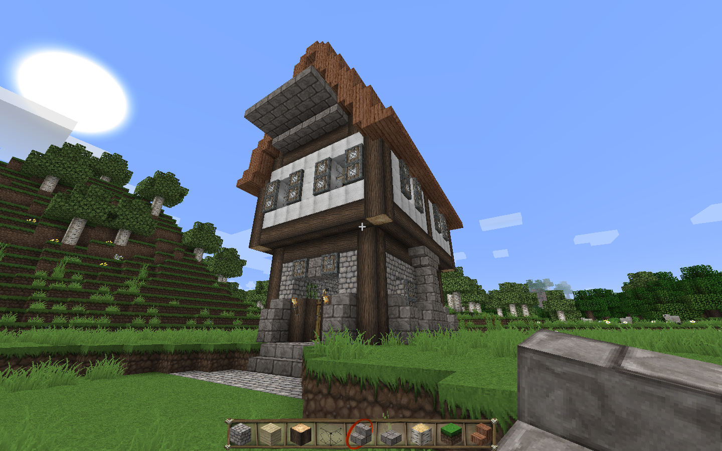 How to Build a Medieval House in Minecraft : 17 Steps (with Pictures ...