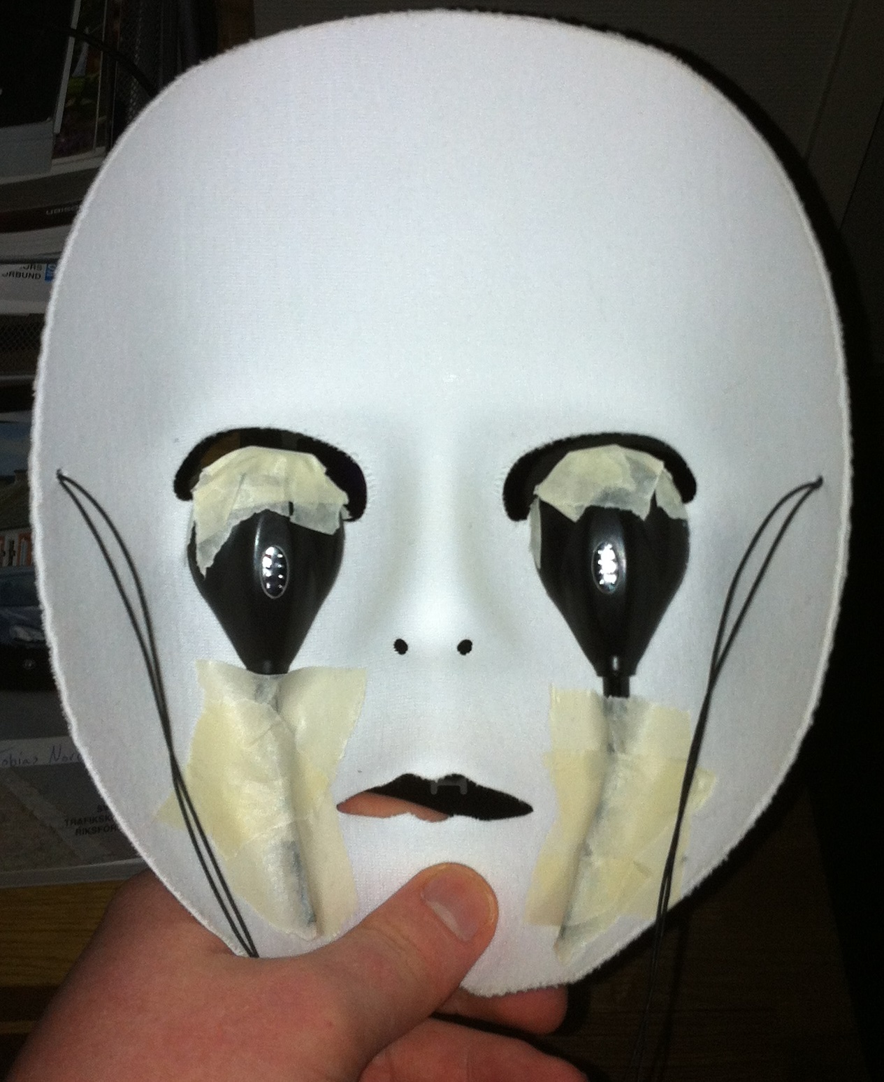 Mask With Glowing Eyes - Instructables