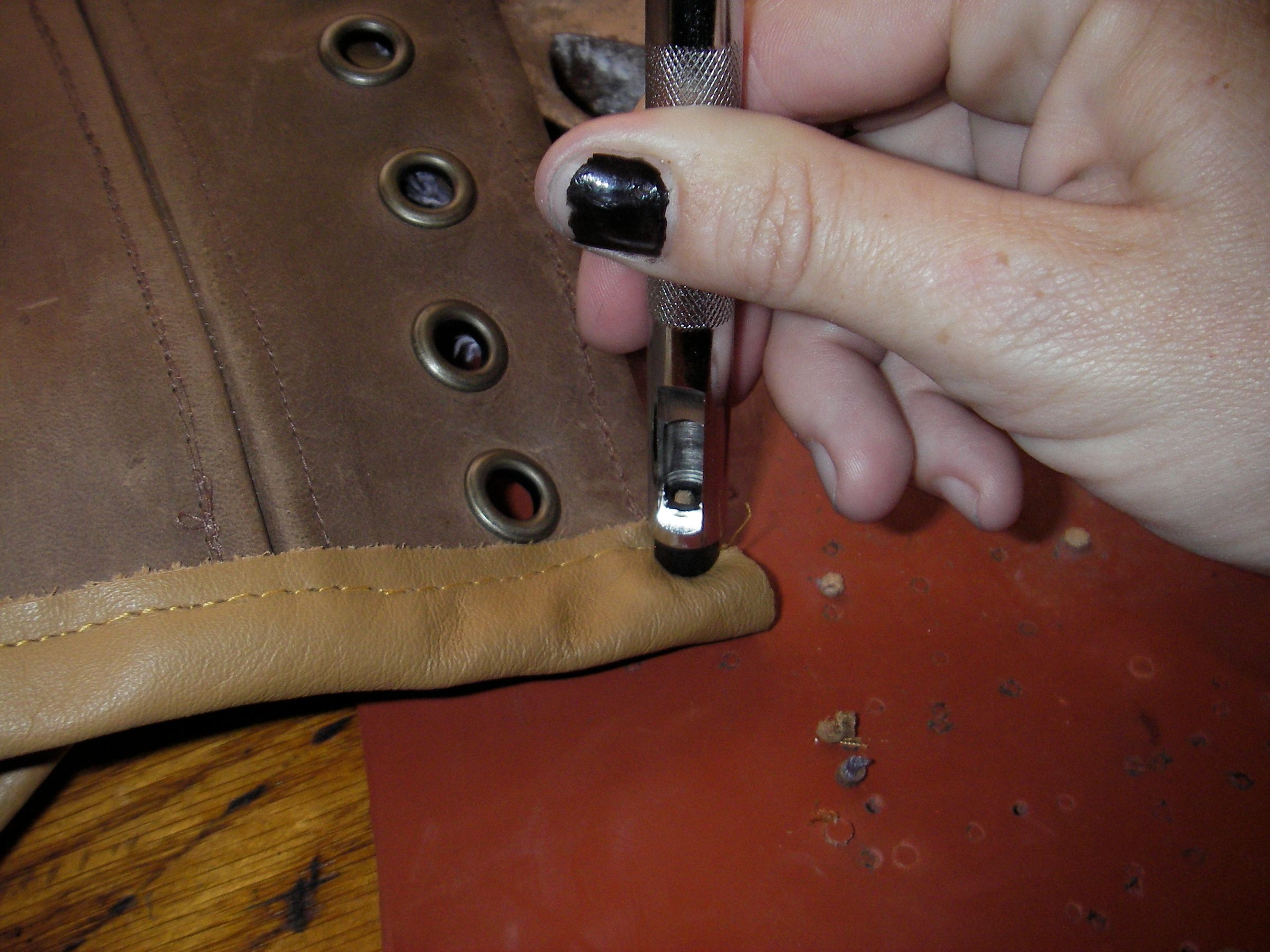 Leather Clockwork Corset - Instructables