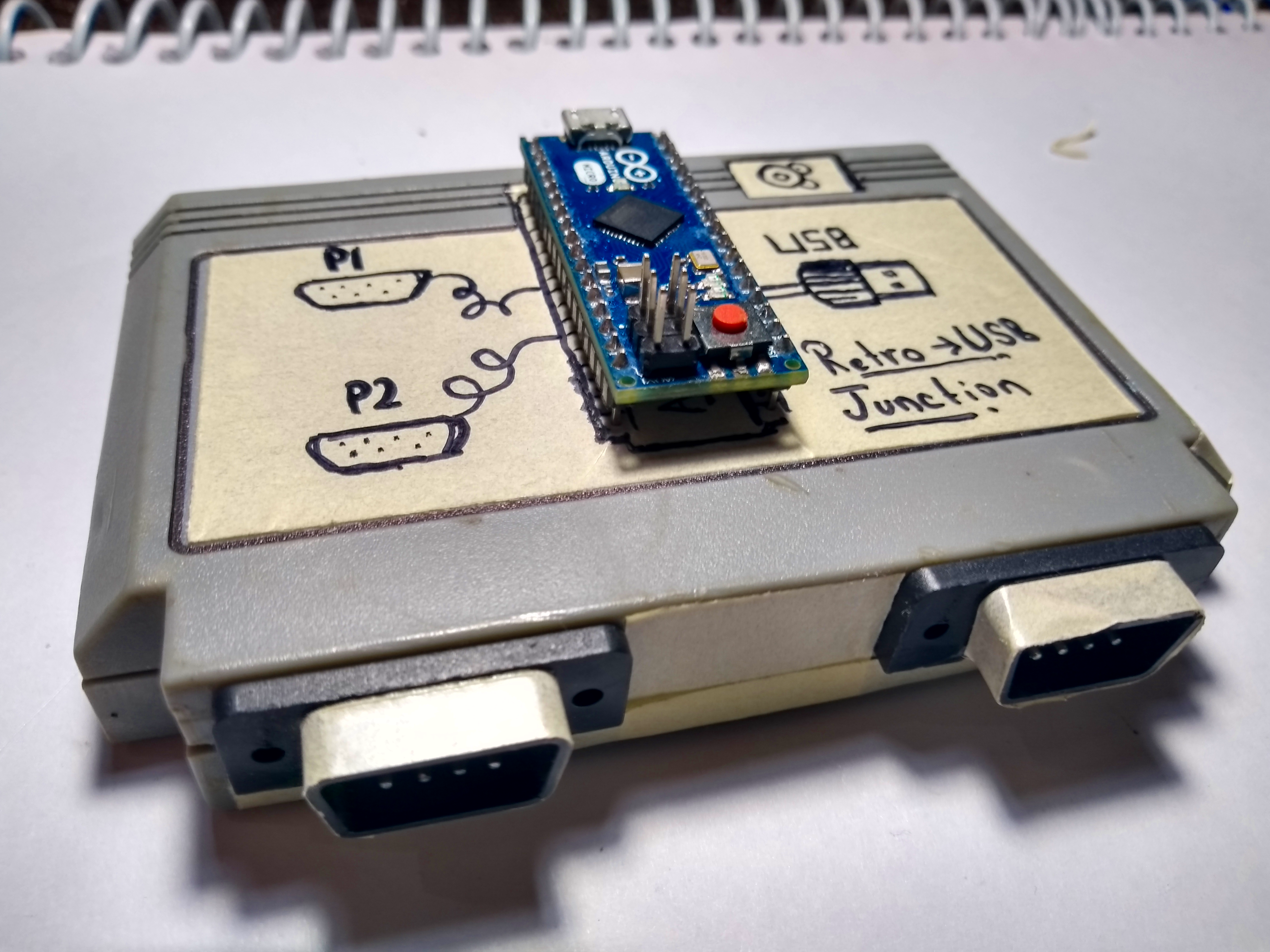 Retro to USB Joystick Junction : 4 Steps - Instructables