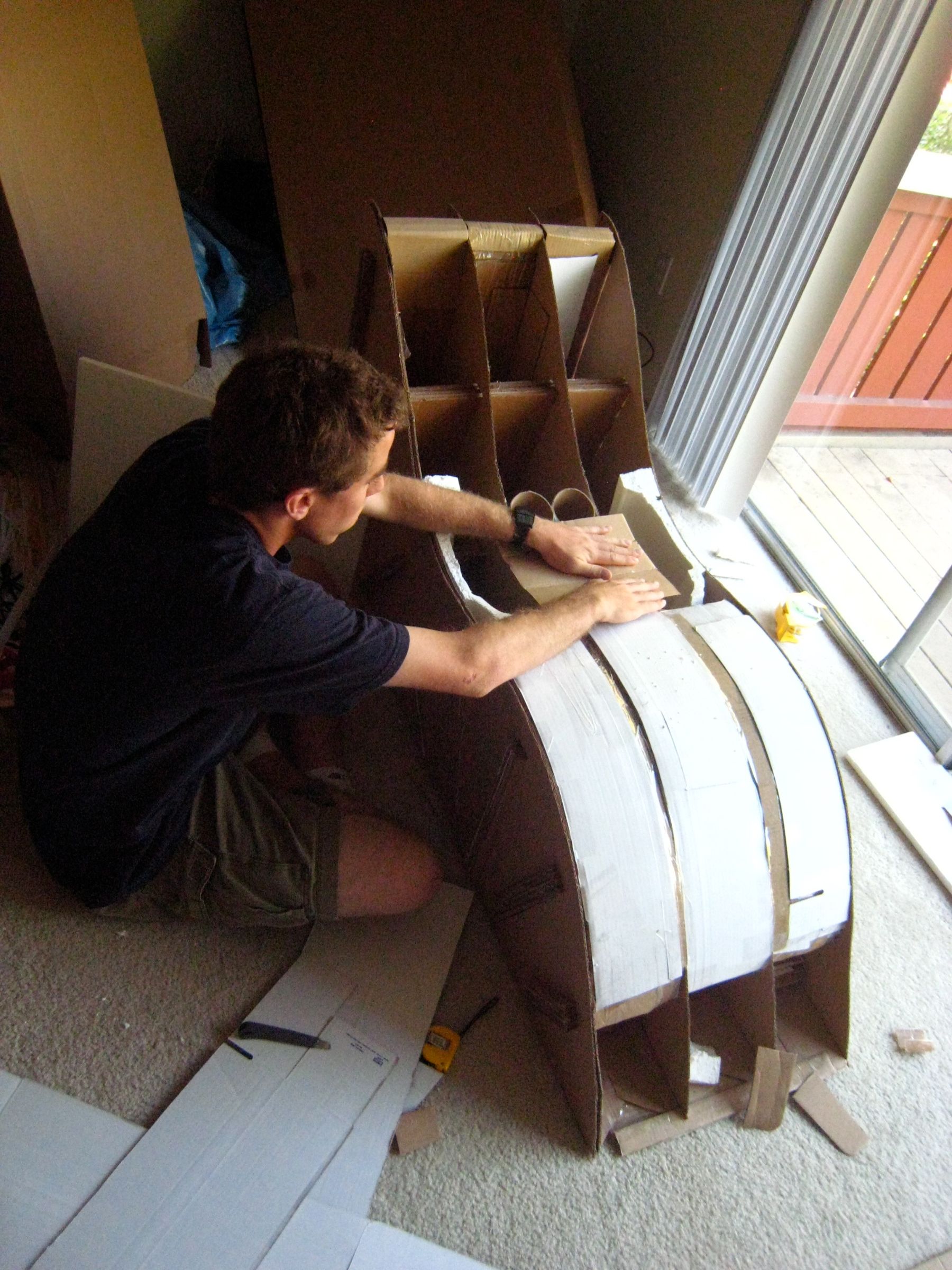 Cardboard Chaise Lounge : 13 Steps (with Pictures) - Instructables