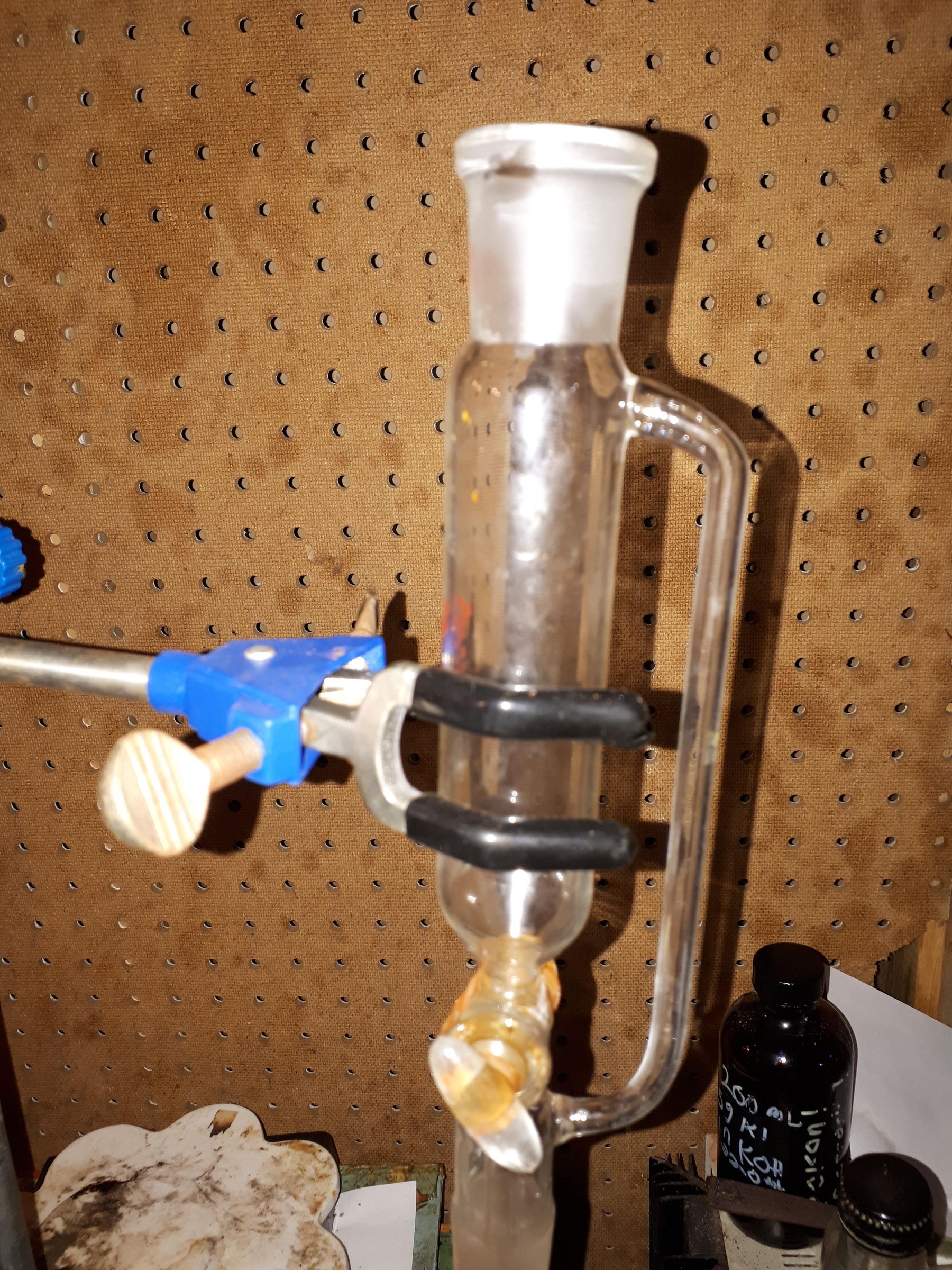 Potassium Permanganate , Sugar, Lye Electroplating Solution Onto Copper ...