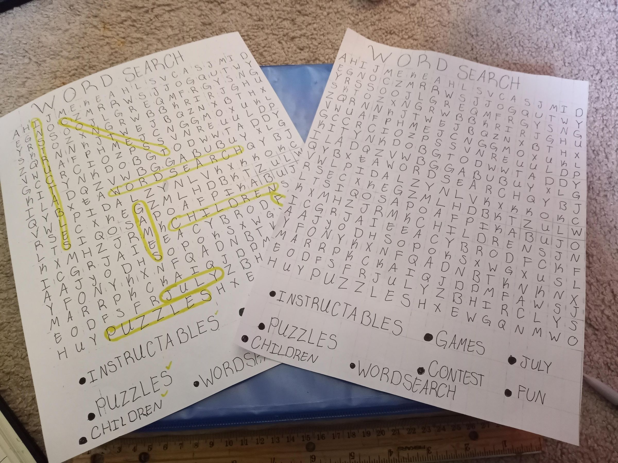 DIY Word Search : 5 Steps - Instructables