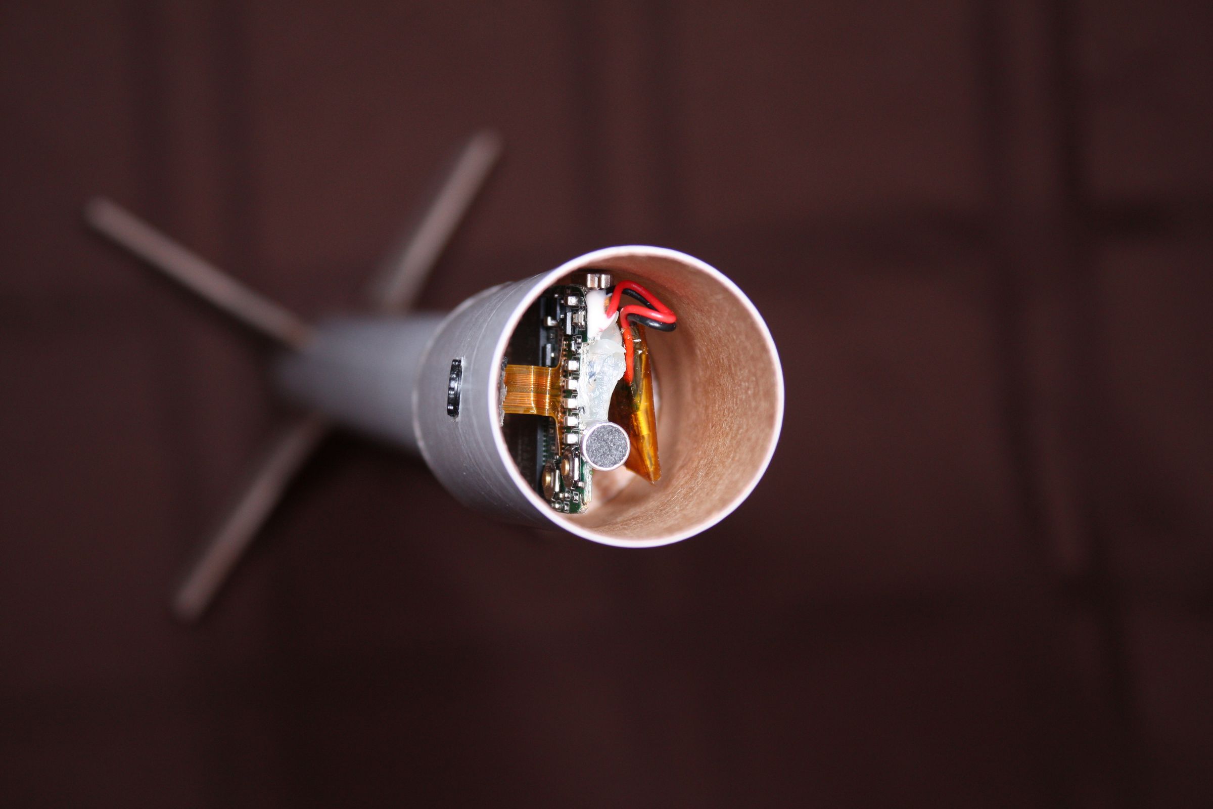 Model Rocket With Horizontal HD Video Keychain Camera : 11 Steps (with ...