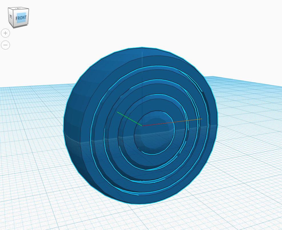 Parametric Gyroscope and Robot Made With Tinkercad Codeblocks : 5 Steps (with Pictures ...