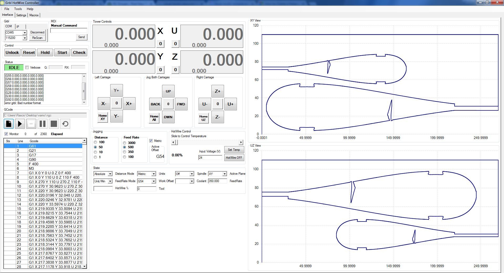 4-Axis CNC Hot-wire Foam Cutter (Arduino+Ramps1.4) : 9 Steps (with ...