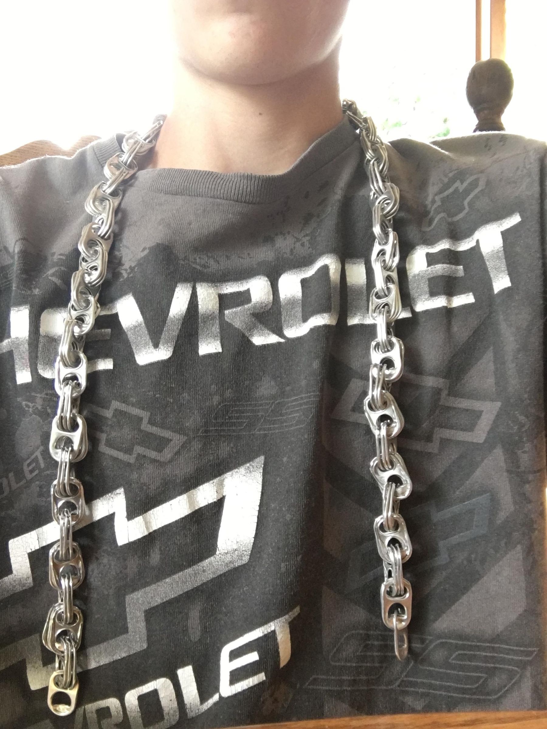 Lightweight Pop Tab Chain : 3 Steps - Instructables