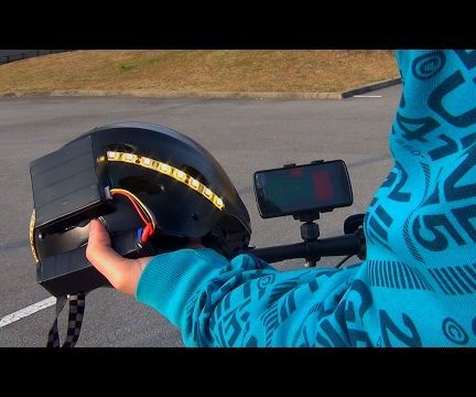 Smartphone Controlled Helmet With LED Indicators - Instructables