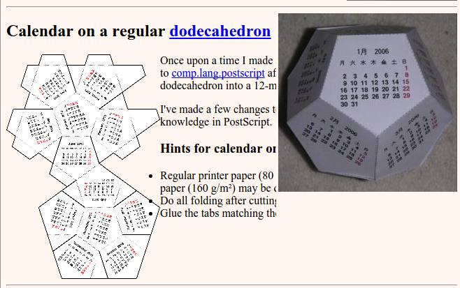Dodecahedron Template With Tabs
