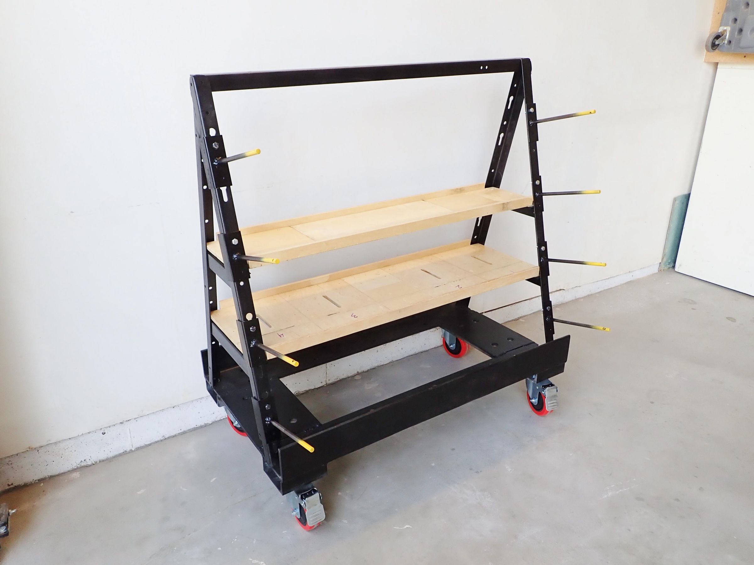 Metal A-Frame Storage Cart : 16 Steps (with Pictures) - Instructables