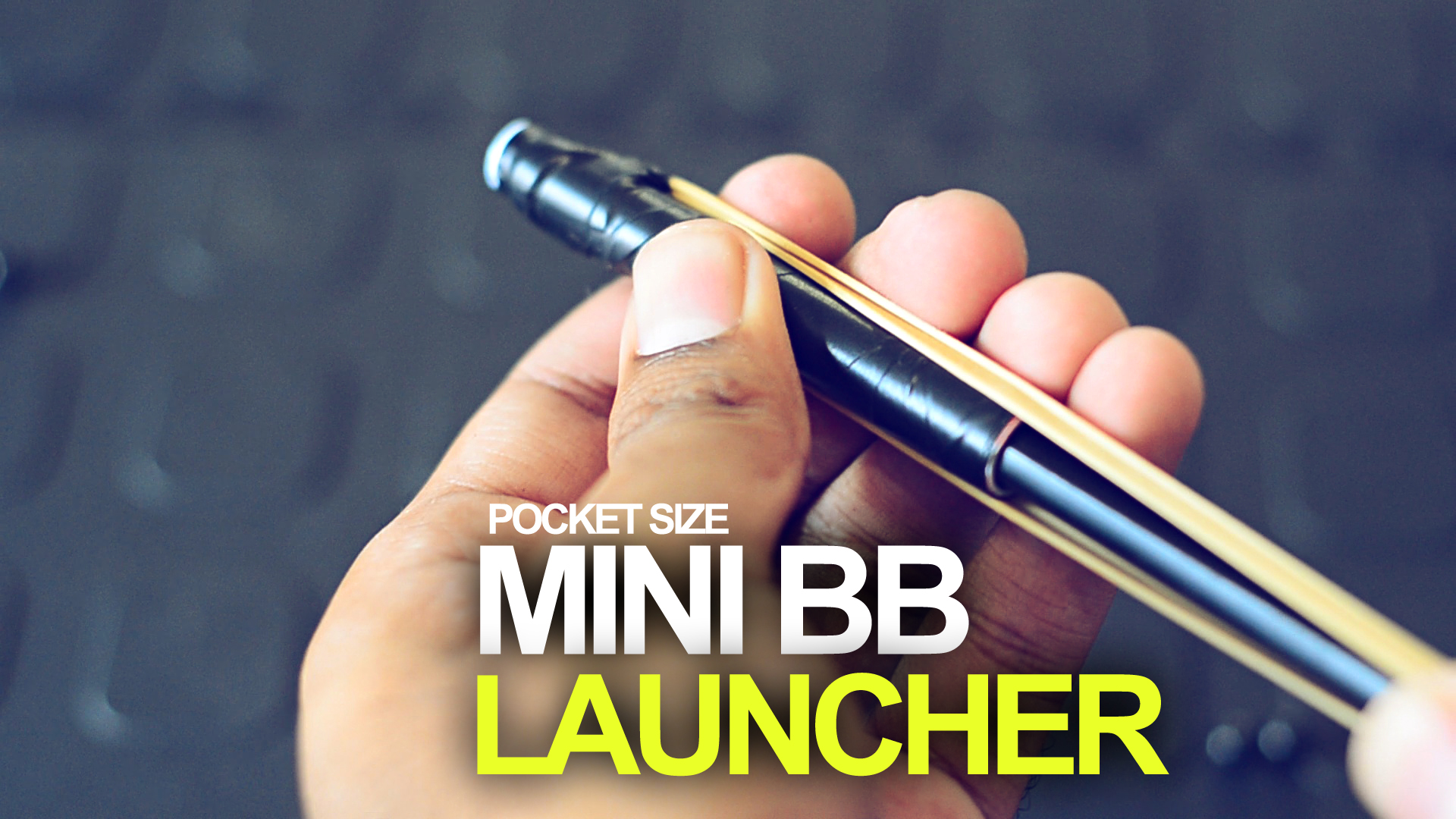 Mini BB Launcher : 9 Steps (with Pictures) - Instructables