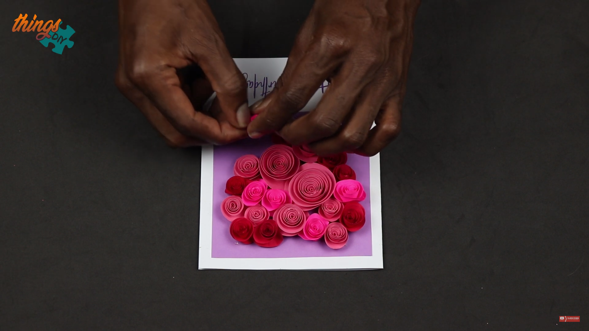 Beautiful Birthday Greeting Card Idea | Pop Up Rose Heart | DIY ...