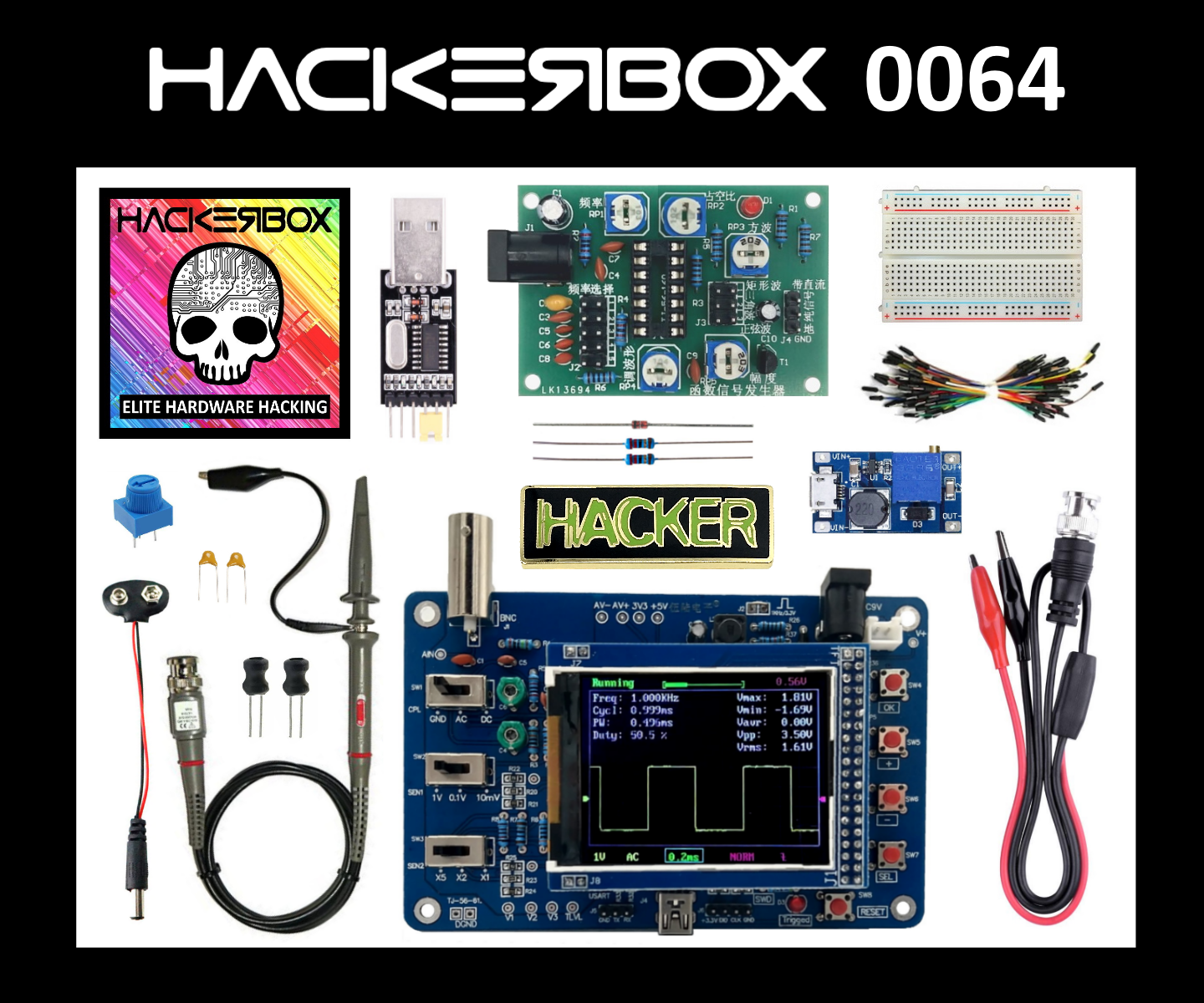 HackerBox 0064: Scope : 15 Steps - Instructables