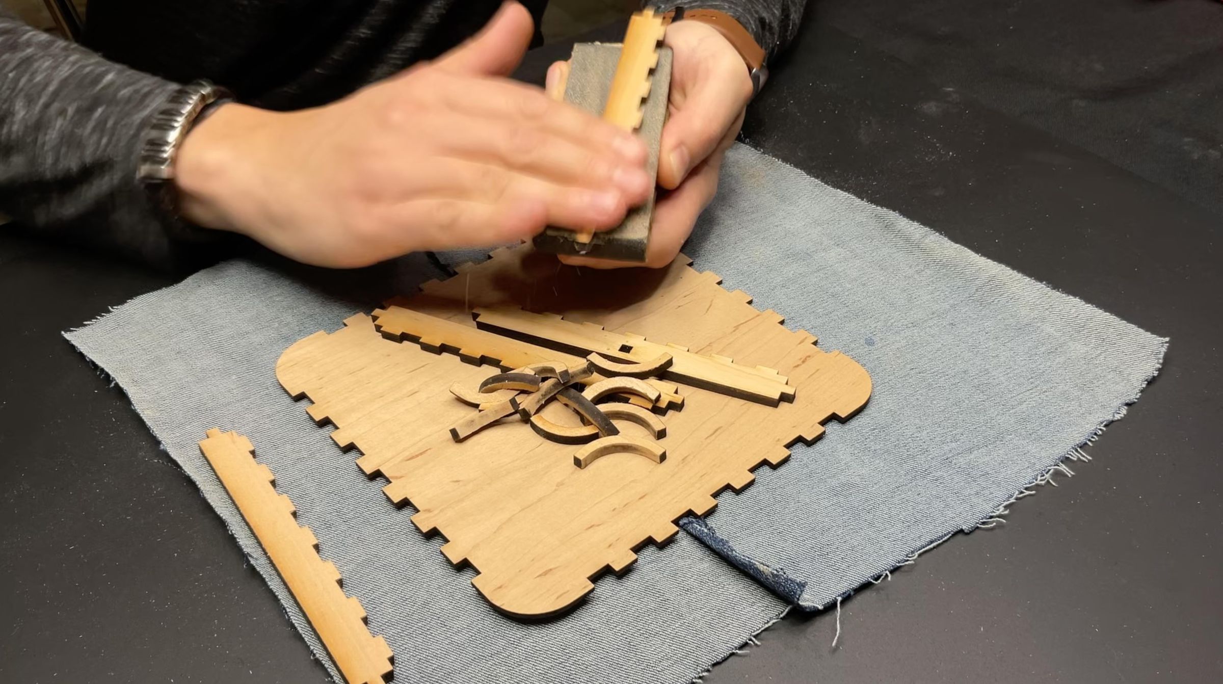 Wooden Mac Mini Tambour Riser Organizer : 27 Steps (with Pictures ...