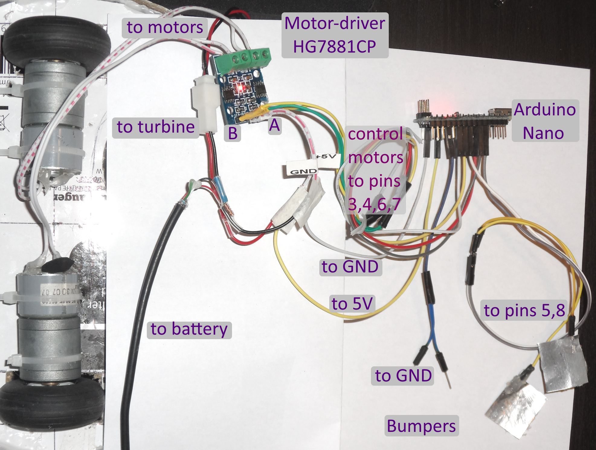 Another Cardboard Robot-vacuum-cleaner Controlled With Arduino : 21 ...